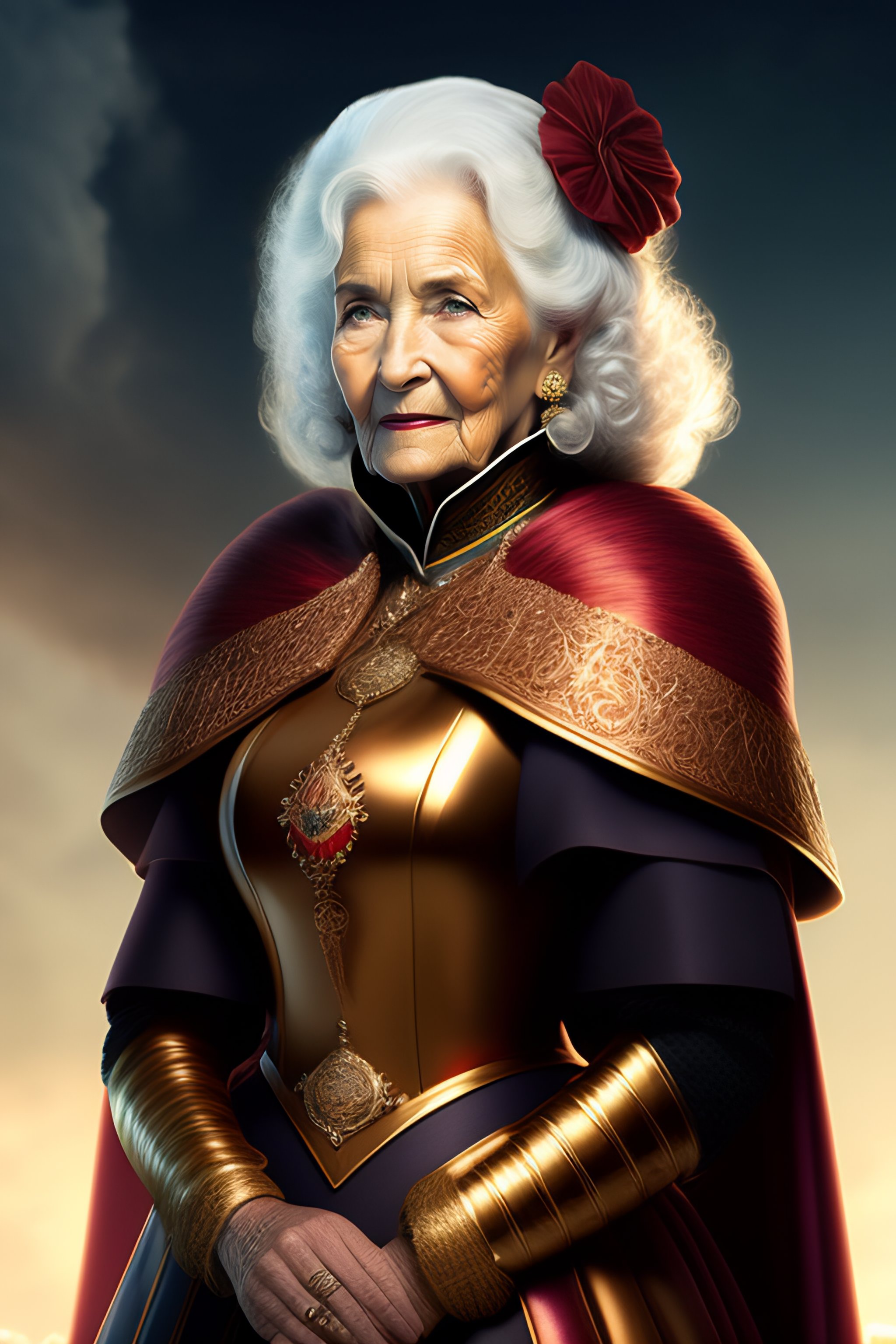 Lexica - Old woman knight