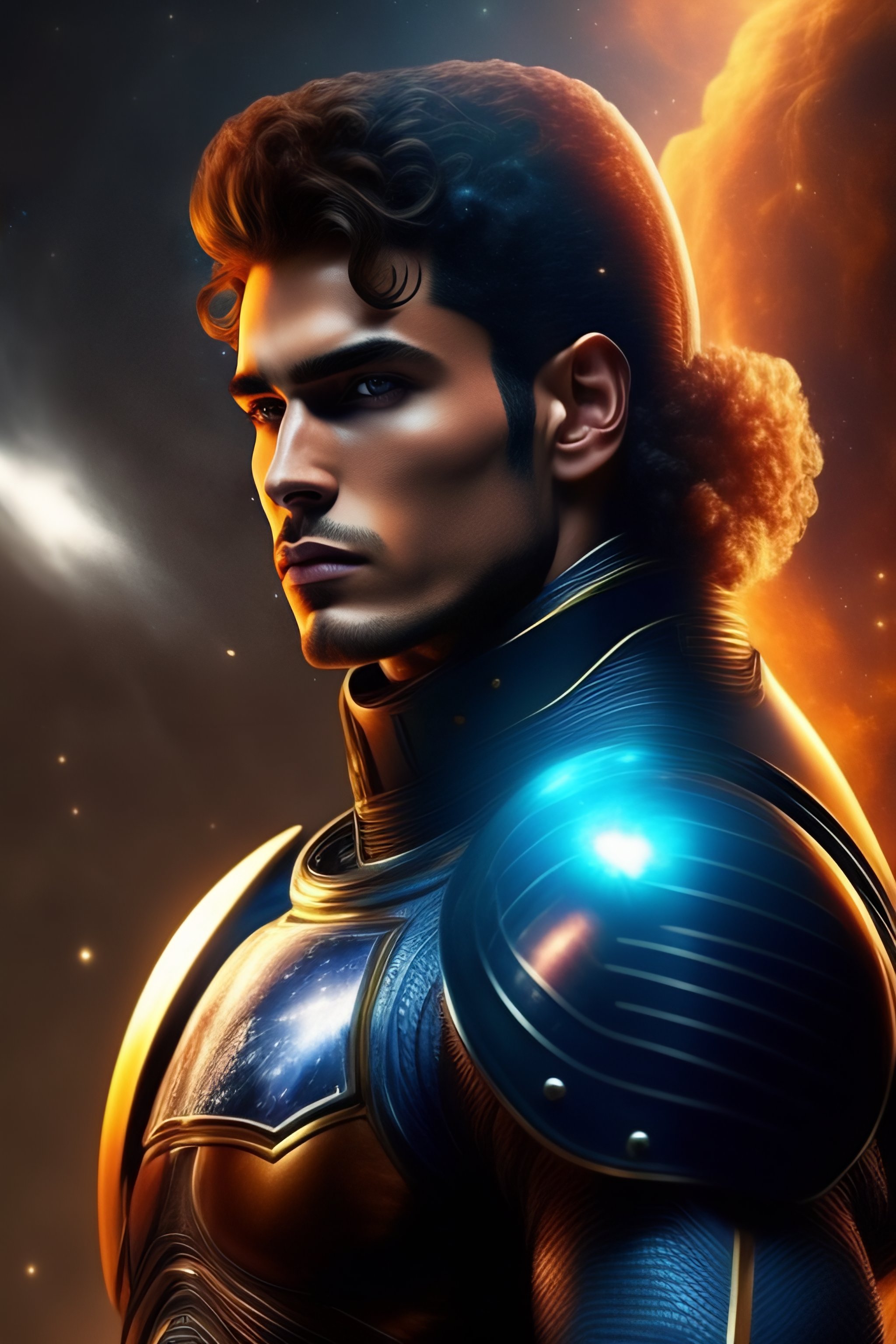 Lexica - An french chad, space warrior