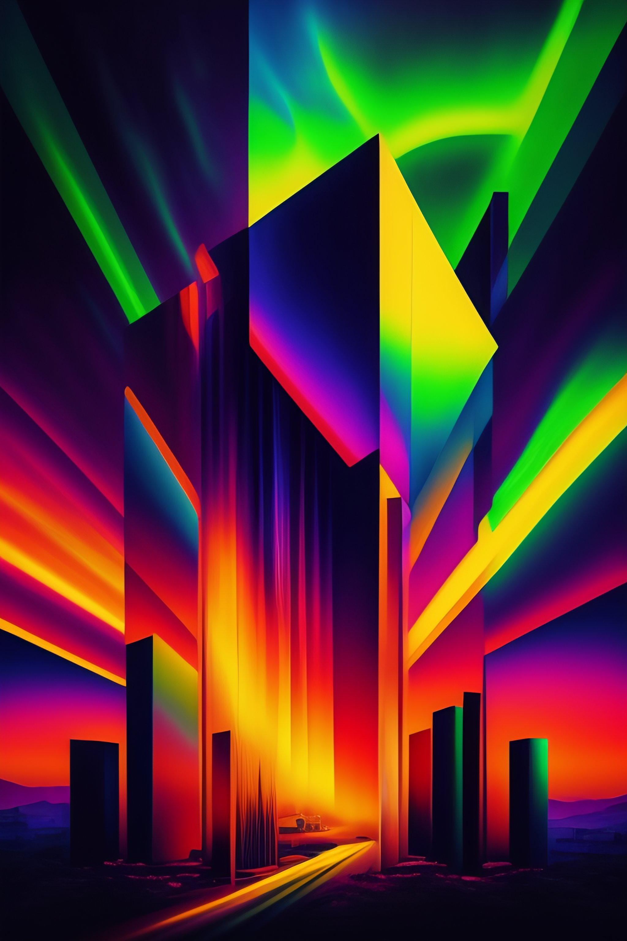 Lexica - Zombie, cubism, apocalyptic colours, stmospheric haze, glowing ...