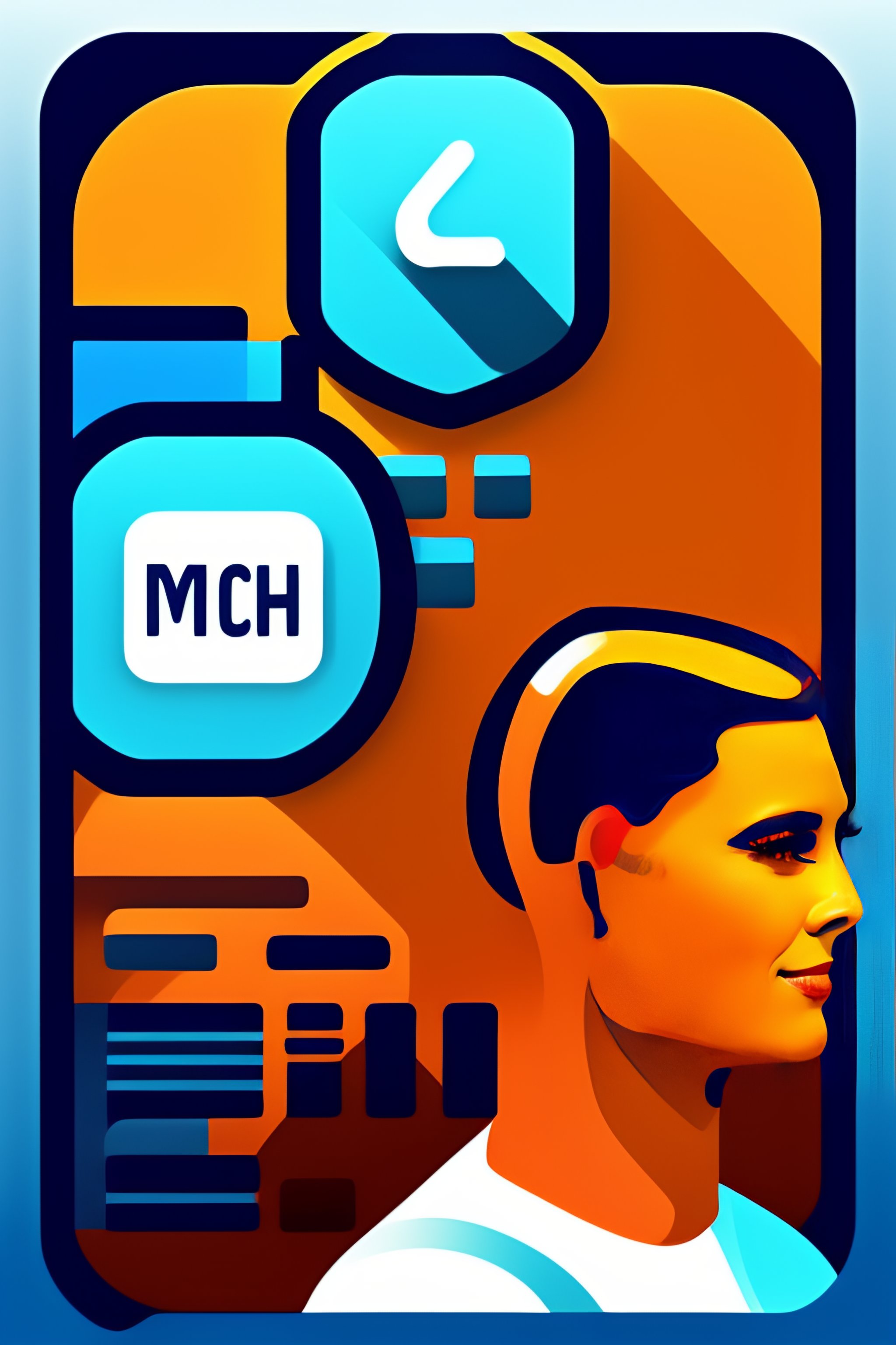 Lexica - Vector icon marketing 2D