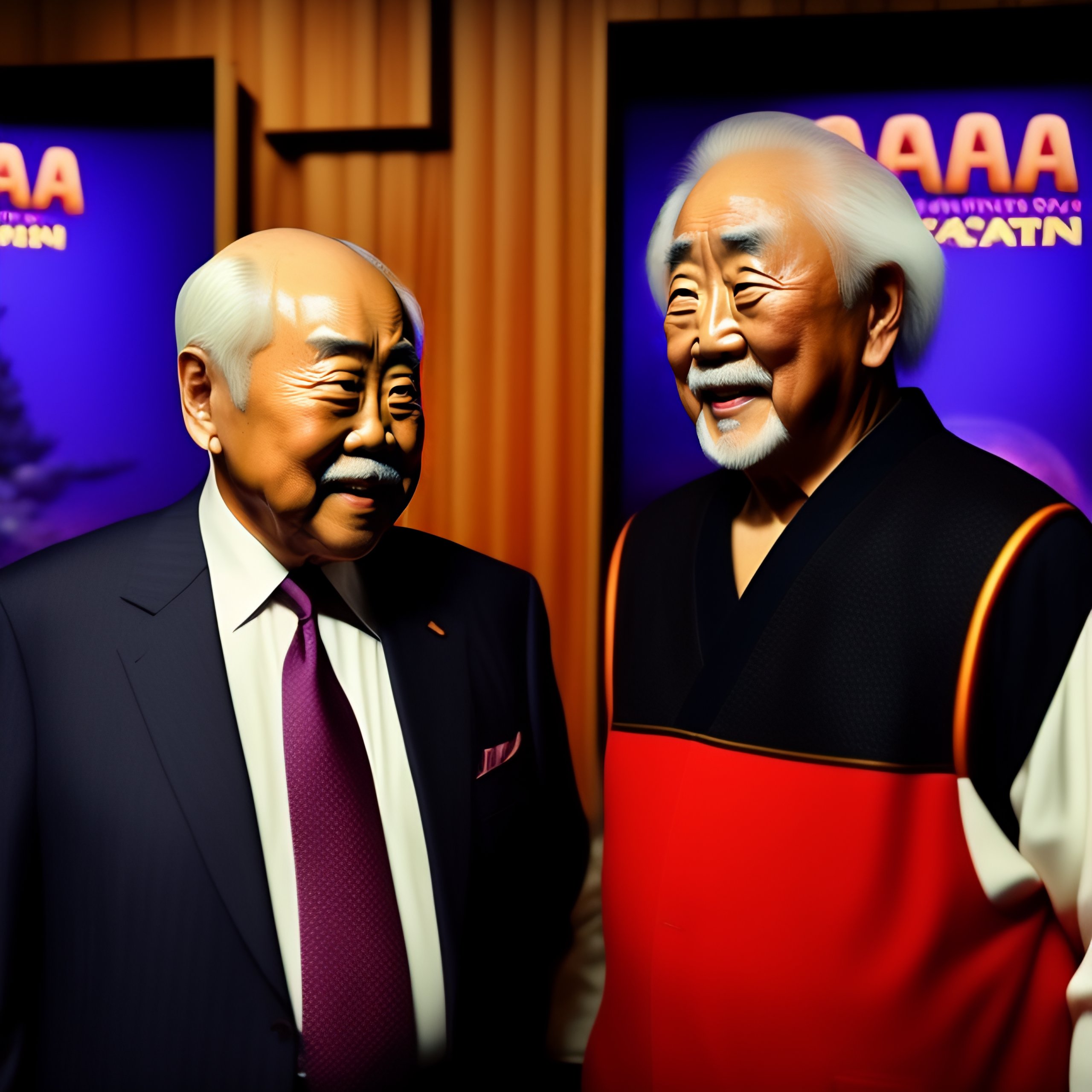 Lexica - Mr. miyagi actor pat morita, Madame Tussaud's wax museum
