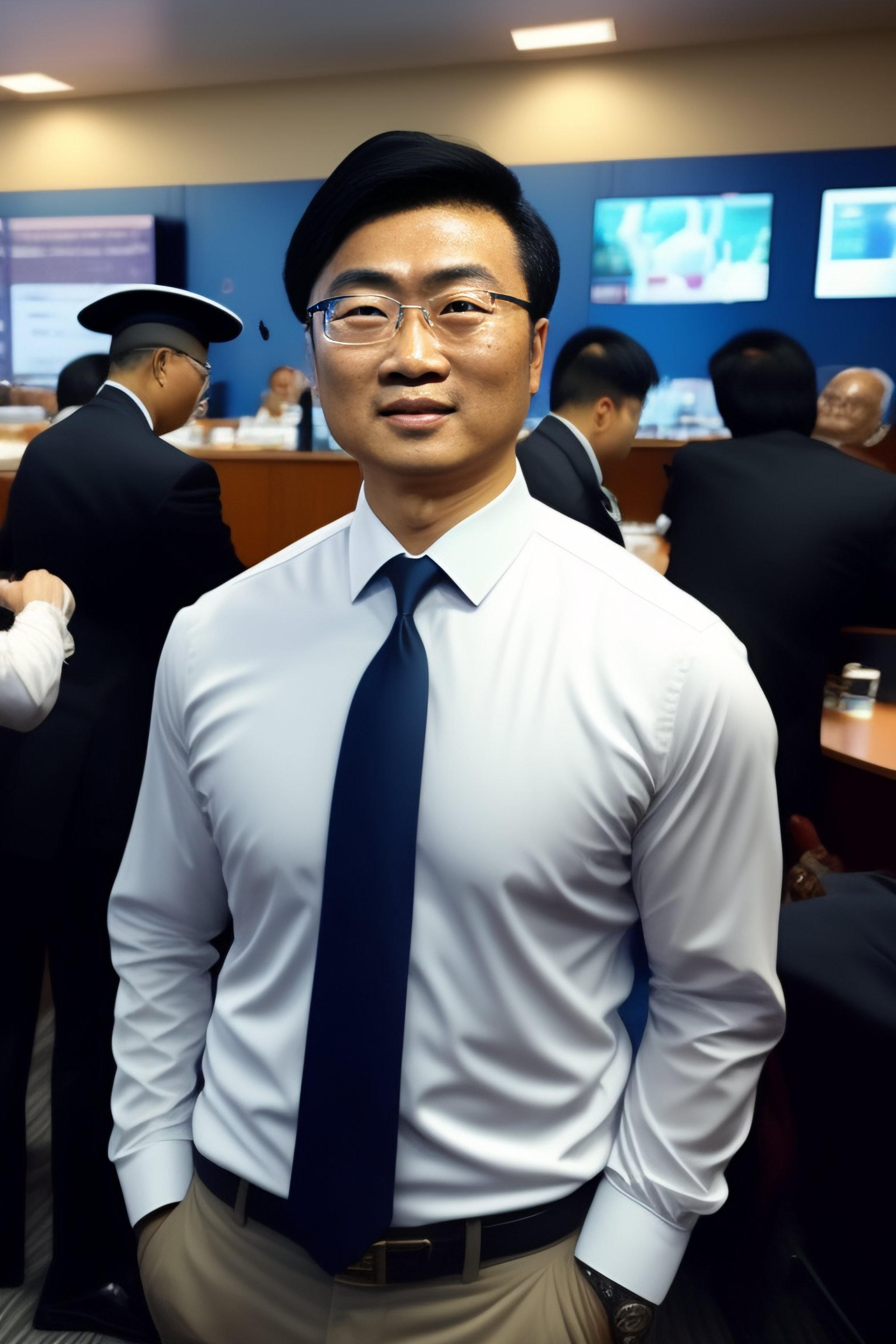 Lexica - Asian professor at a university