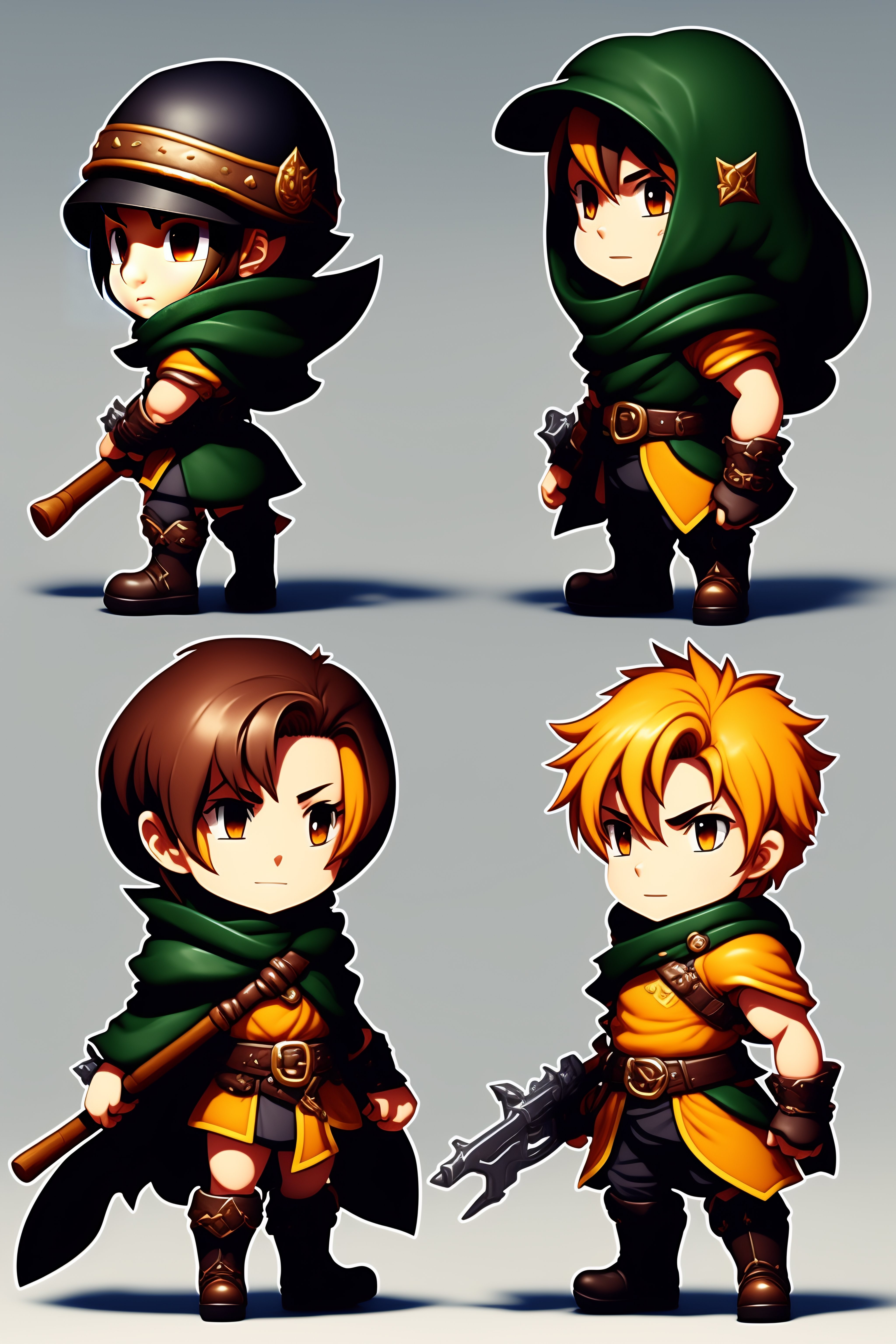 Lexica - Rpg character game action sprite