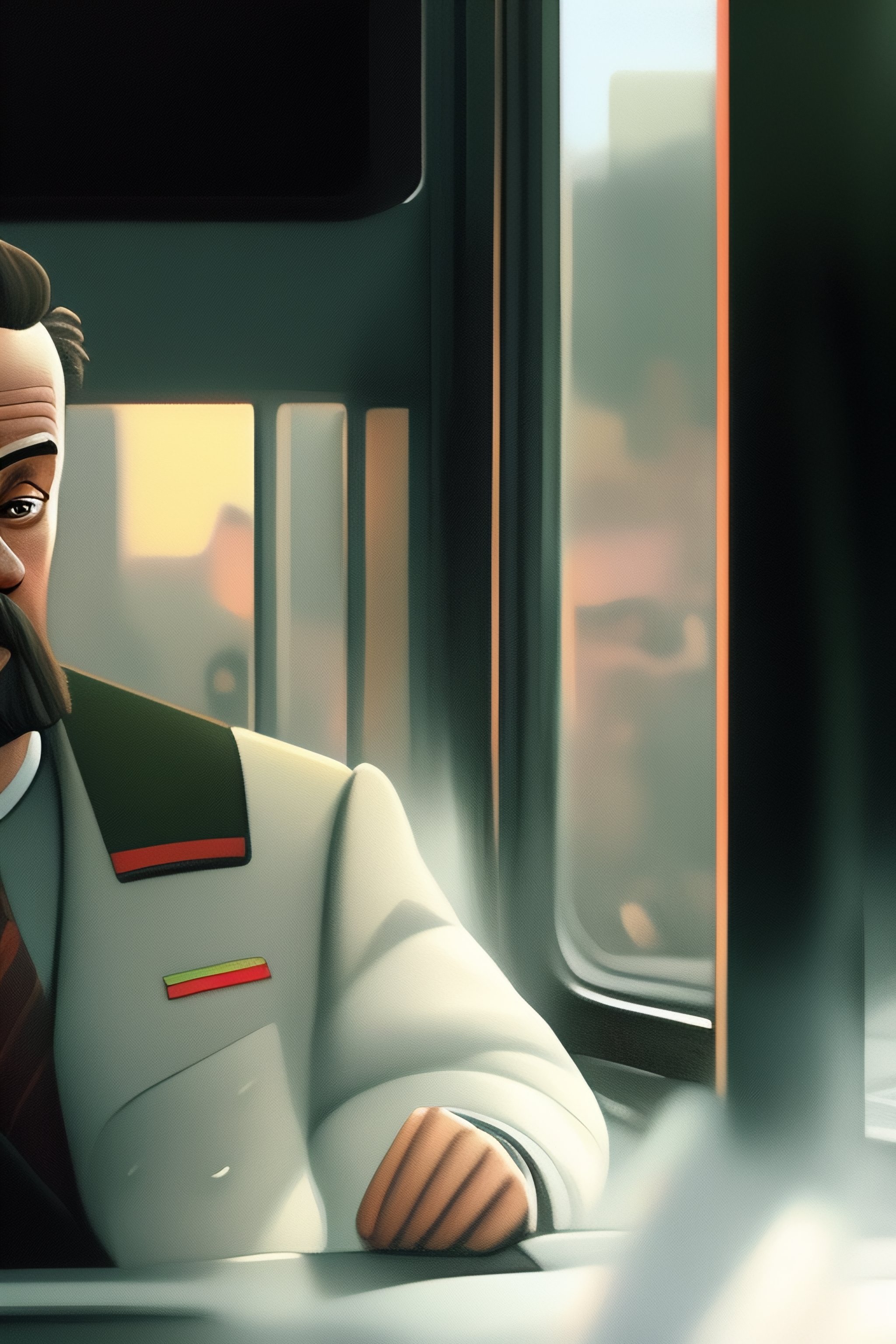 Lexica - Illustration of victor orban in 2004 short animation film Fallen art by Tomasz Baginski