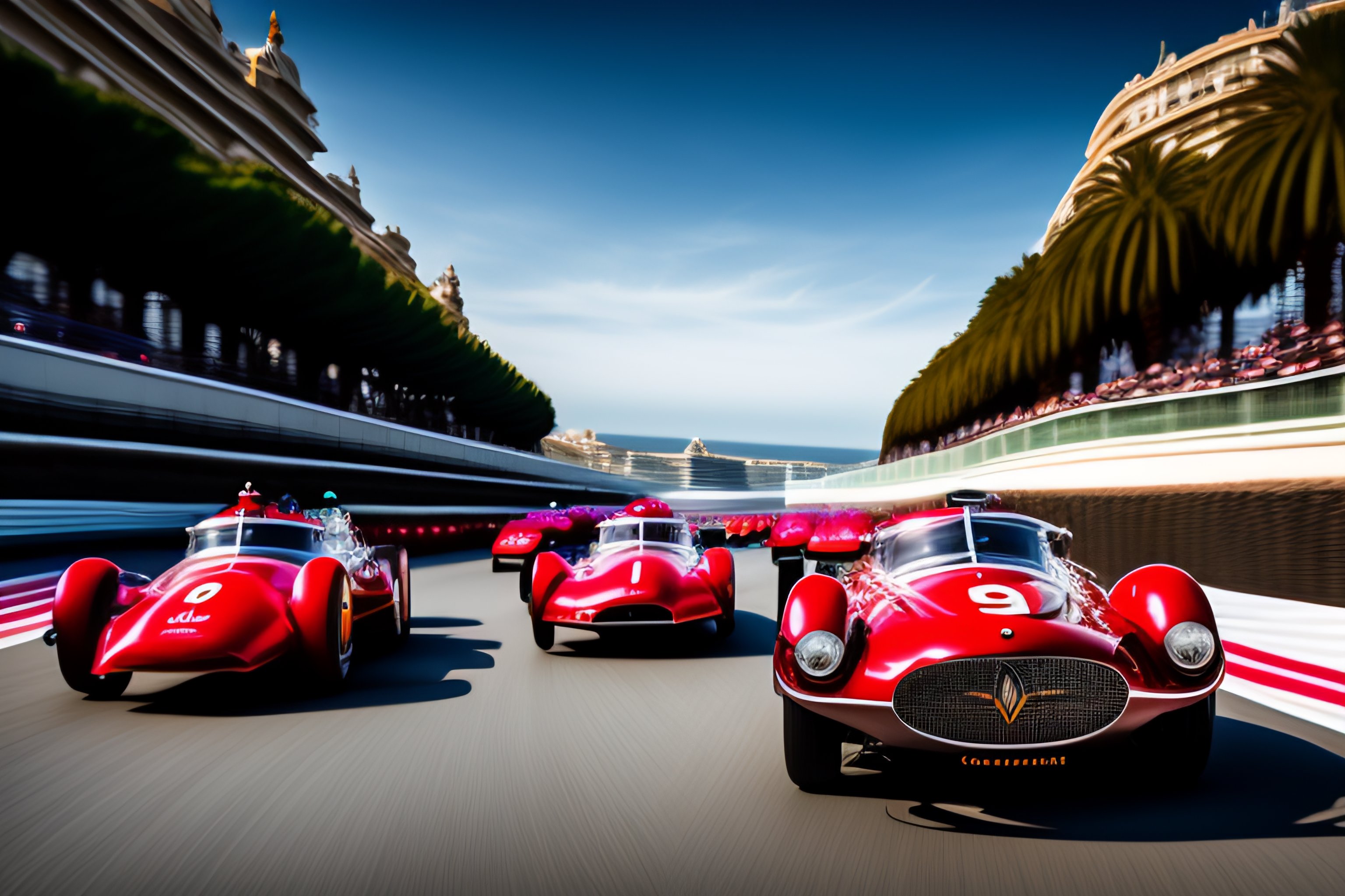 Lexica - Course de voitures Monaco