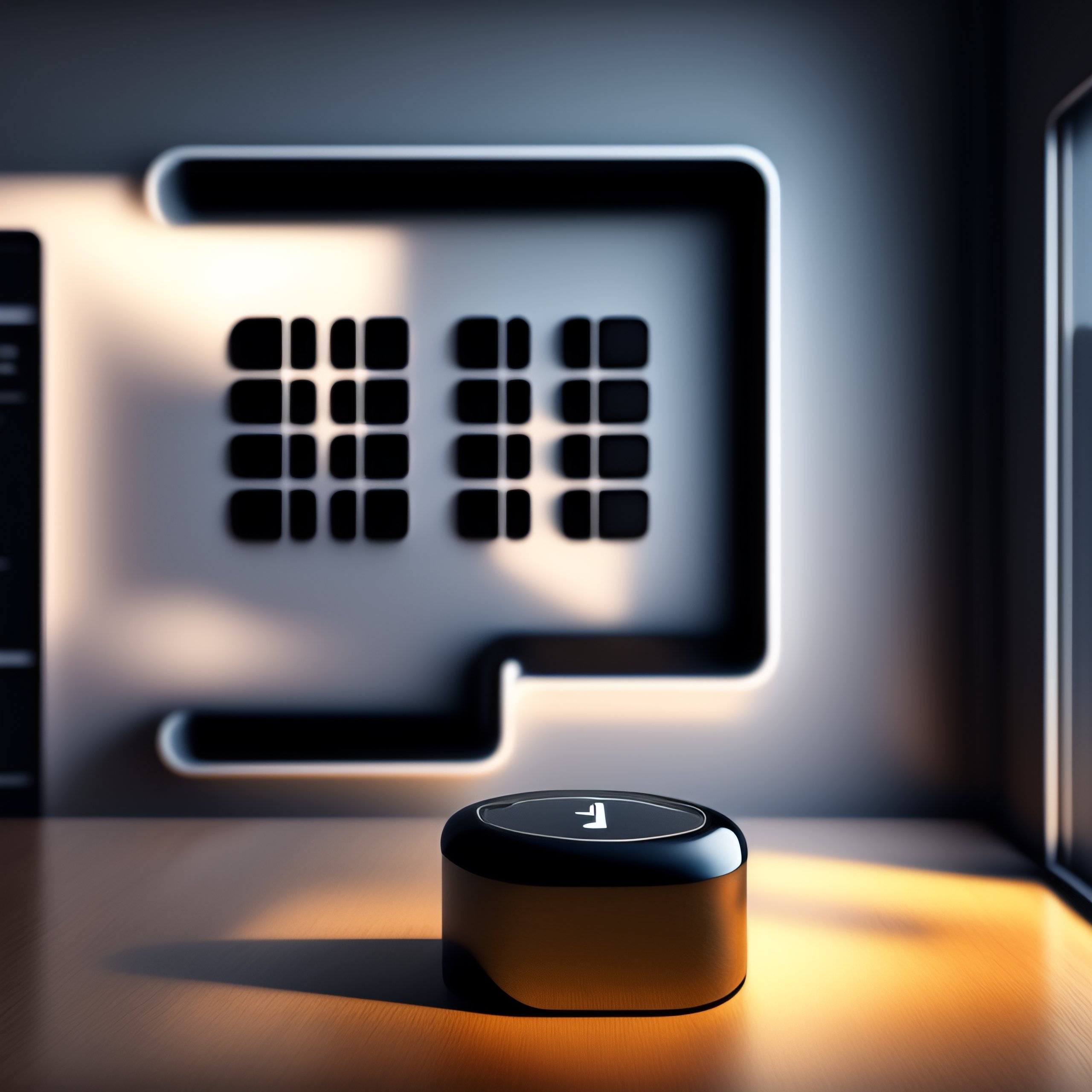 Lexica - IOS icon, a black house, like jail, black style, media app ...