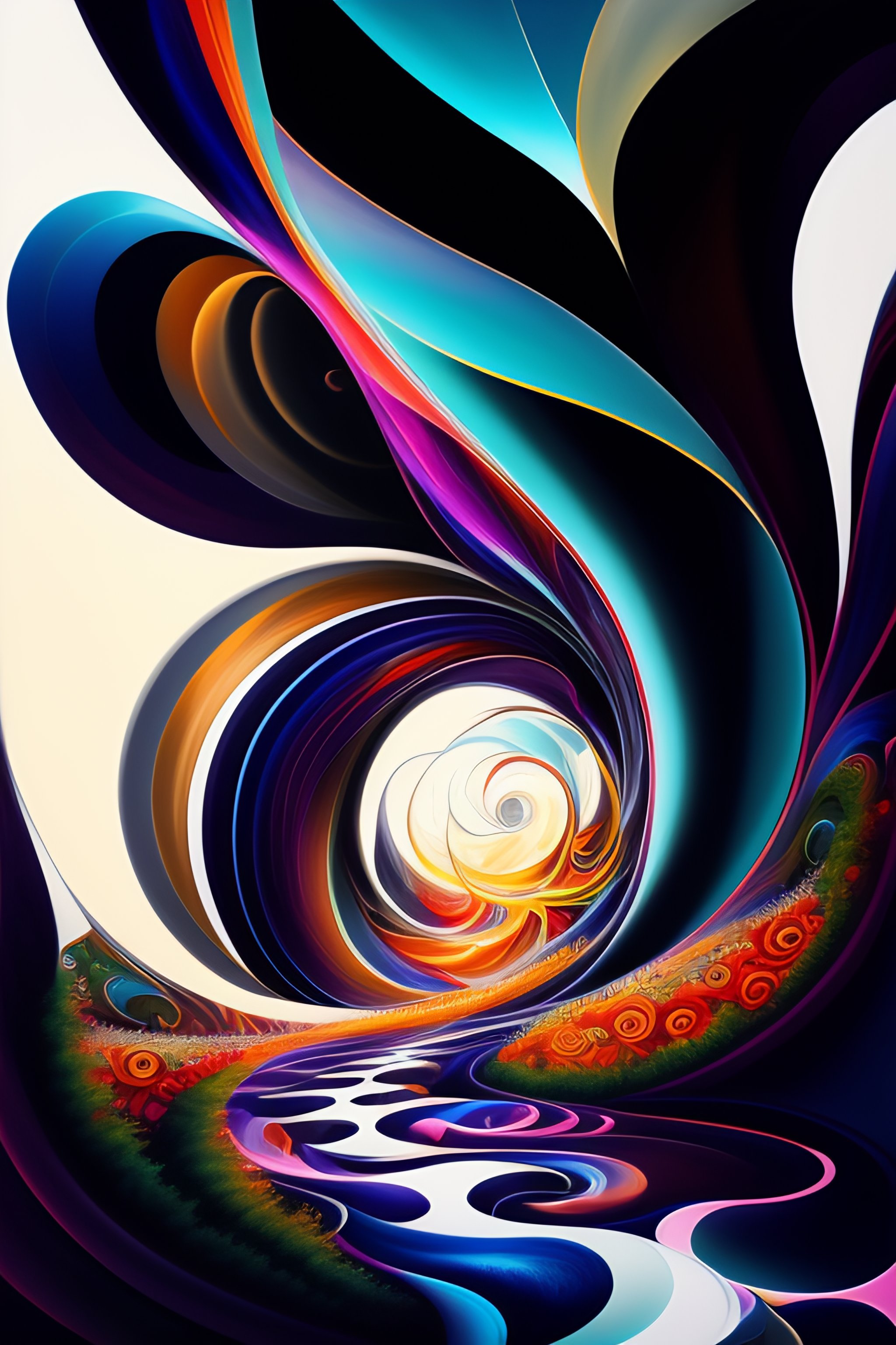 Lexica - A collision of exploding black hearts and white hearts in ...