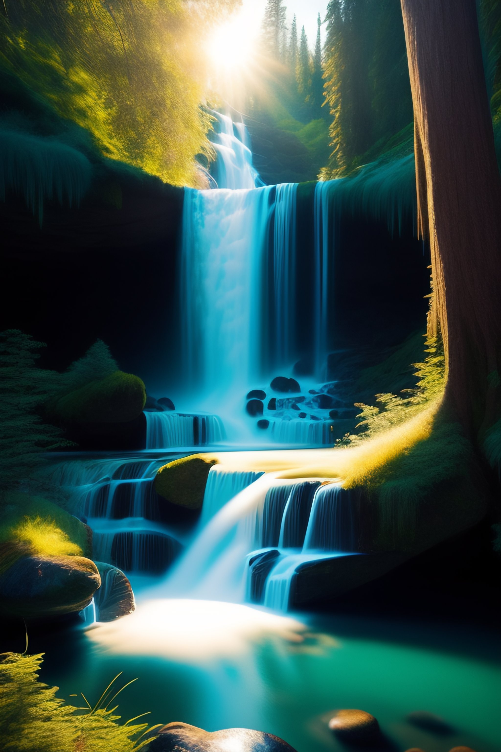 Lexica - Starlight waterfall