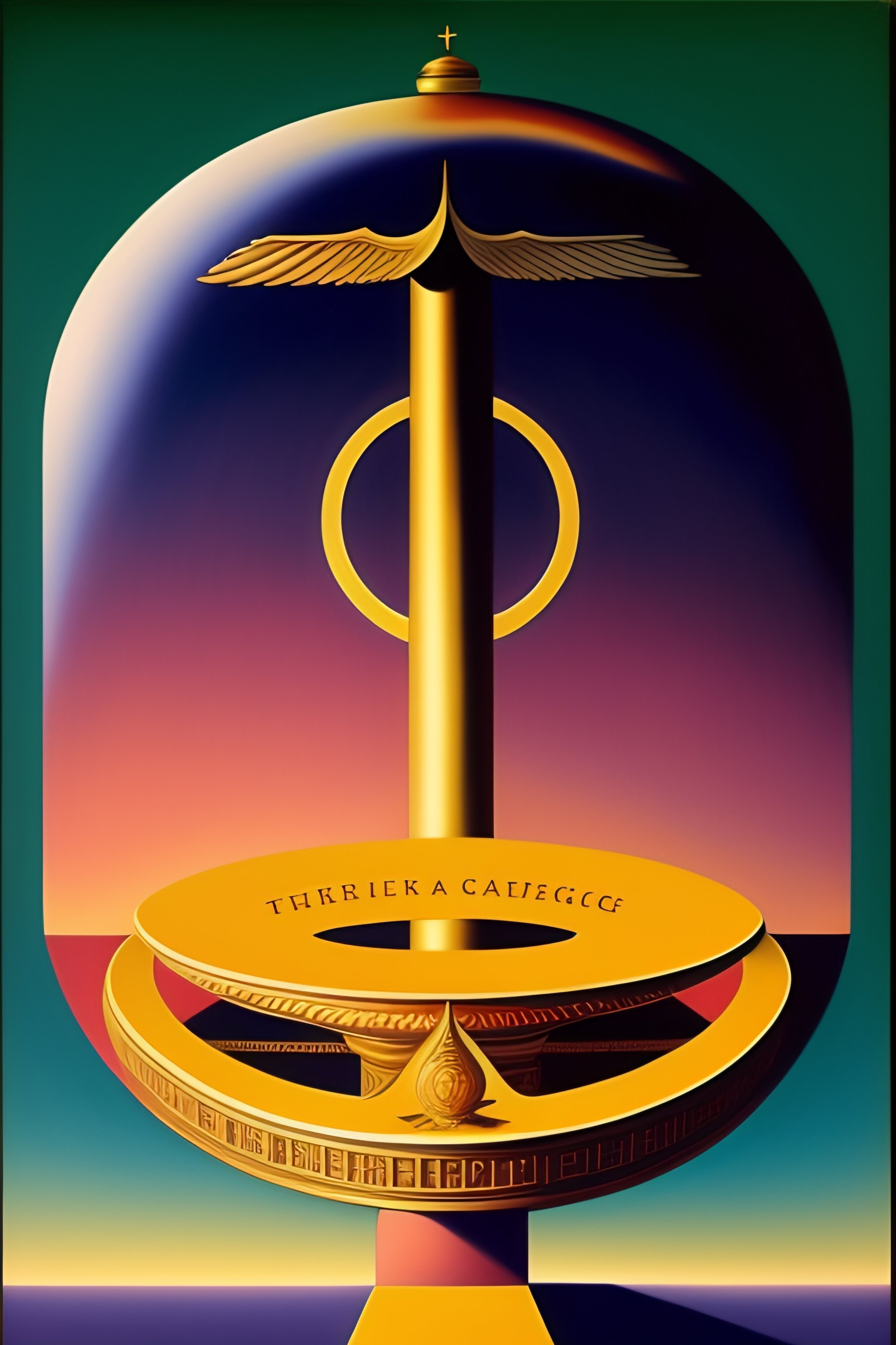 Lexica - In the corners of the Wheel of Fortune card are four winged ...