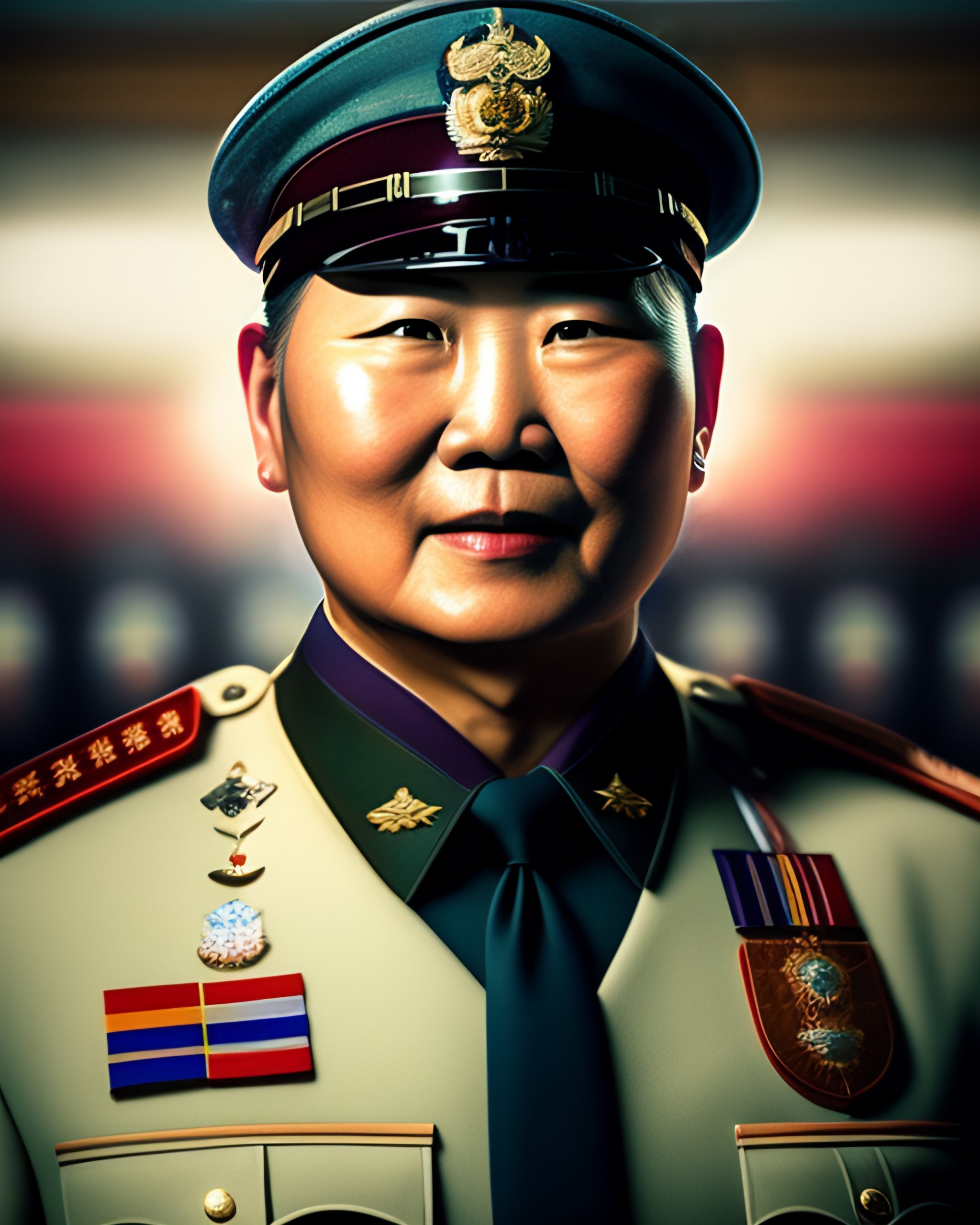 Lexica - Portrait of Taiwan Police, realistic, high resolution