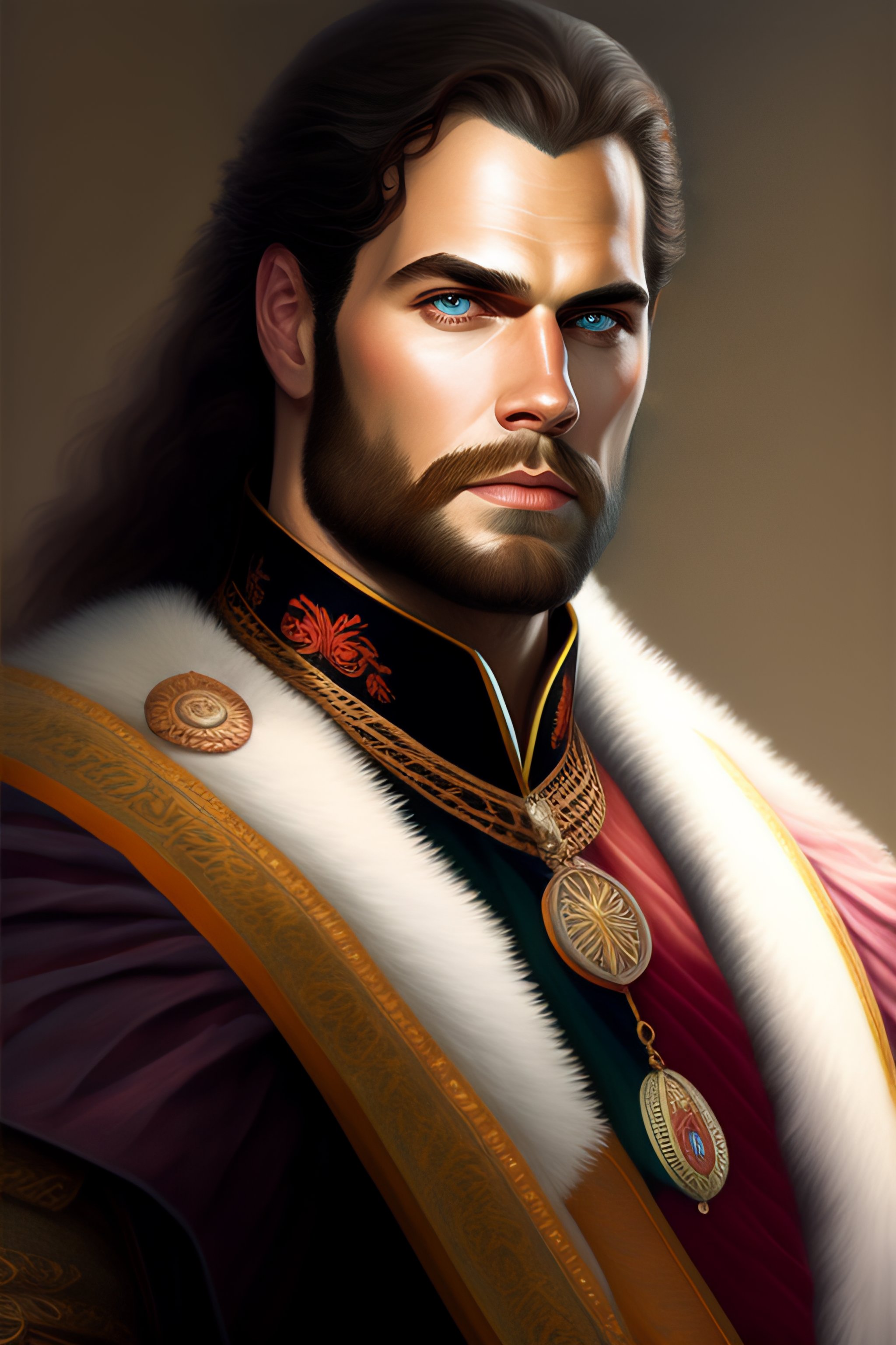 Lexica - Henry Cavill as a fantasy D&D character, heterochromia eyes ...