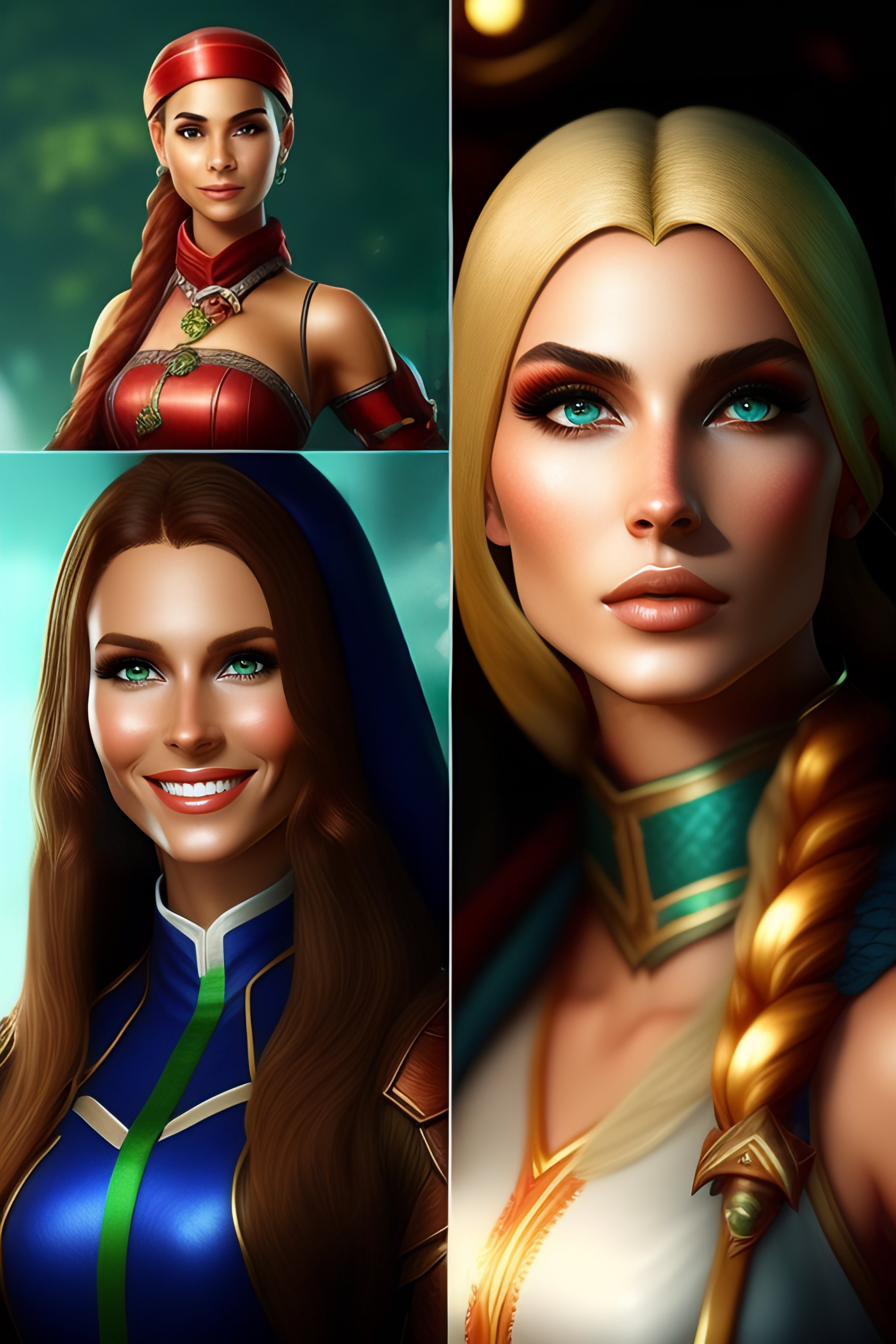 Lexica - Elf, girl, game character