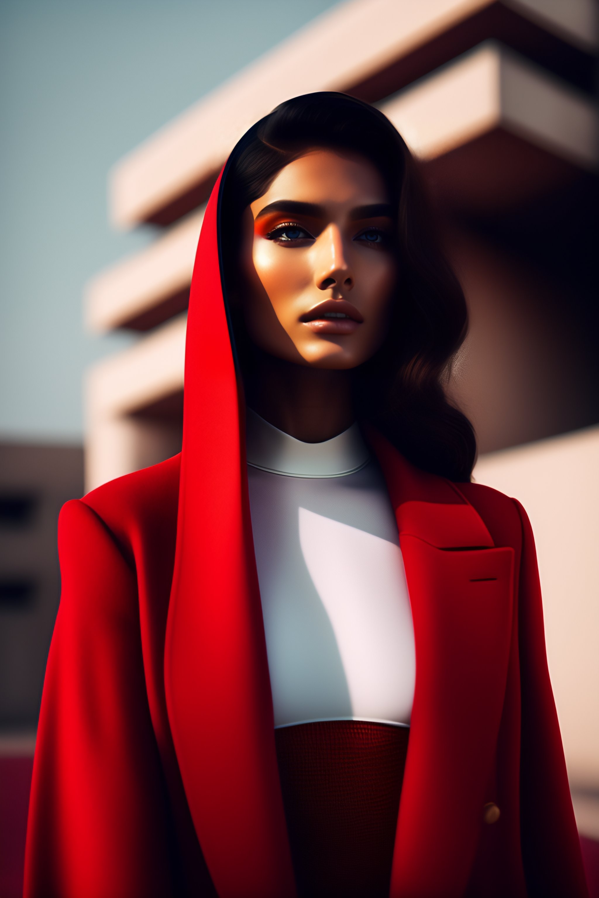 Lexica - Portrait of haute couture beautiful pakistani fashion model ...