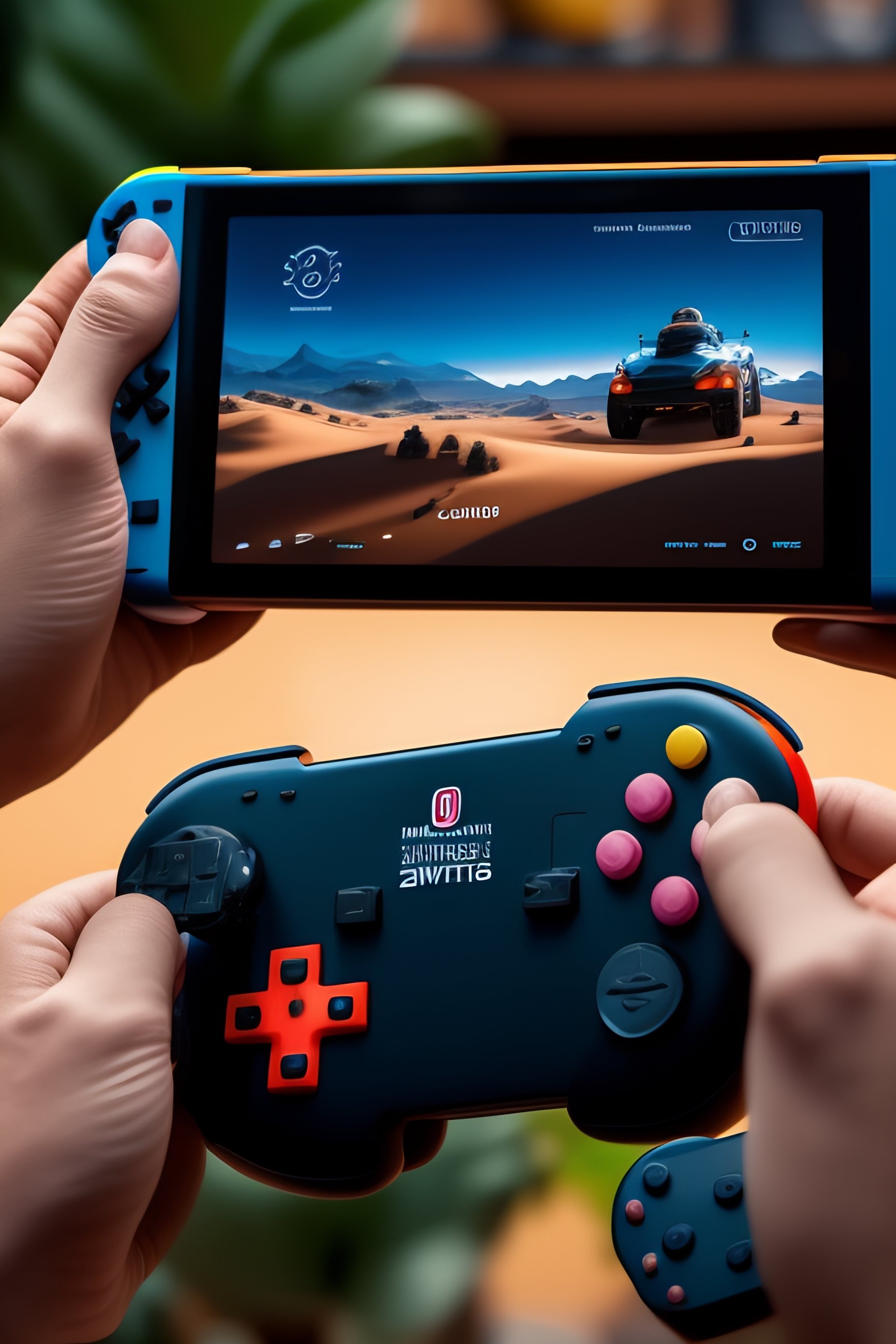 Lexica - A handheld video game console similar to a Nintendo switch ...