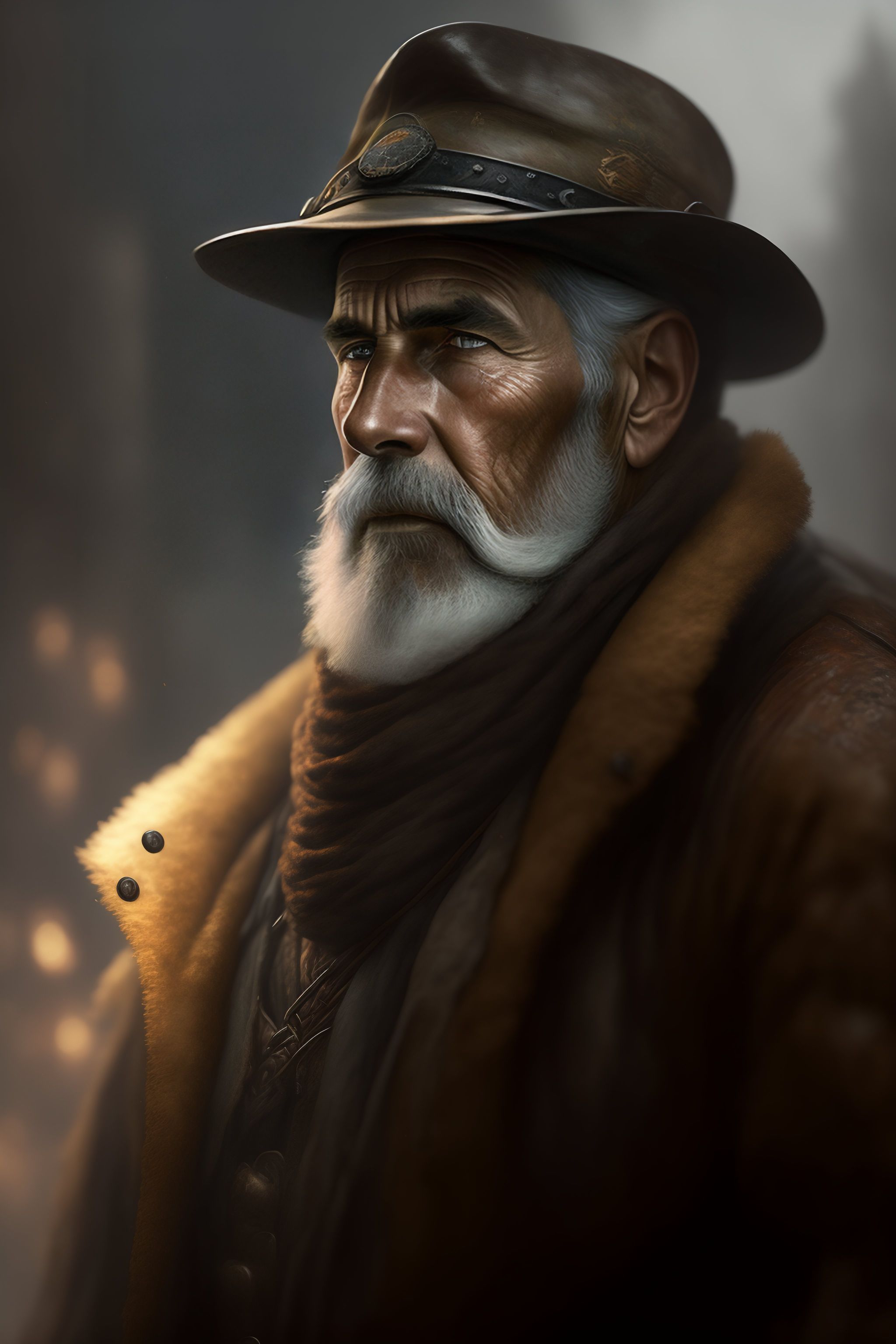 Lexica - A portrait of an old coal miner in 19th century, beautiful ...