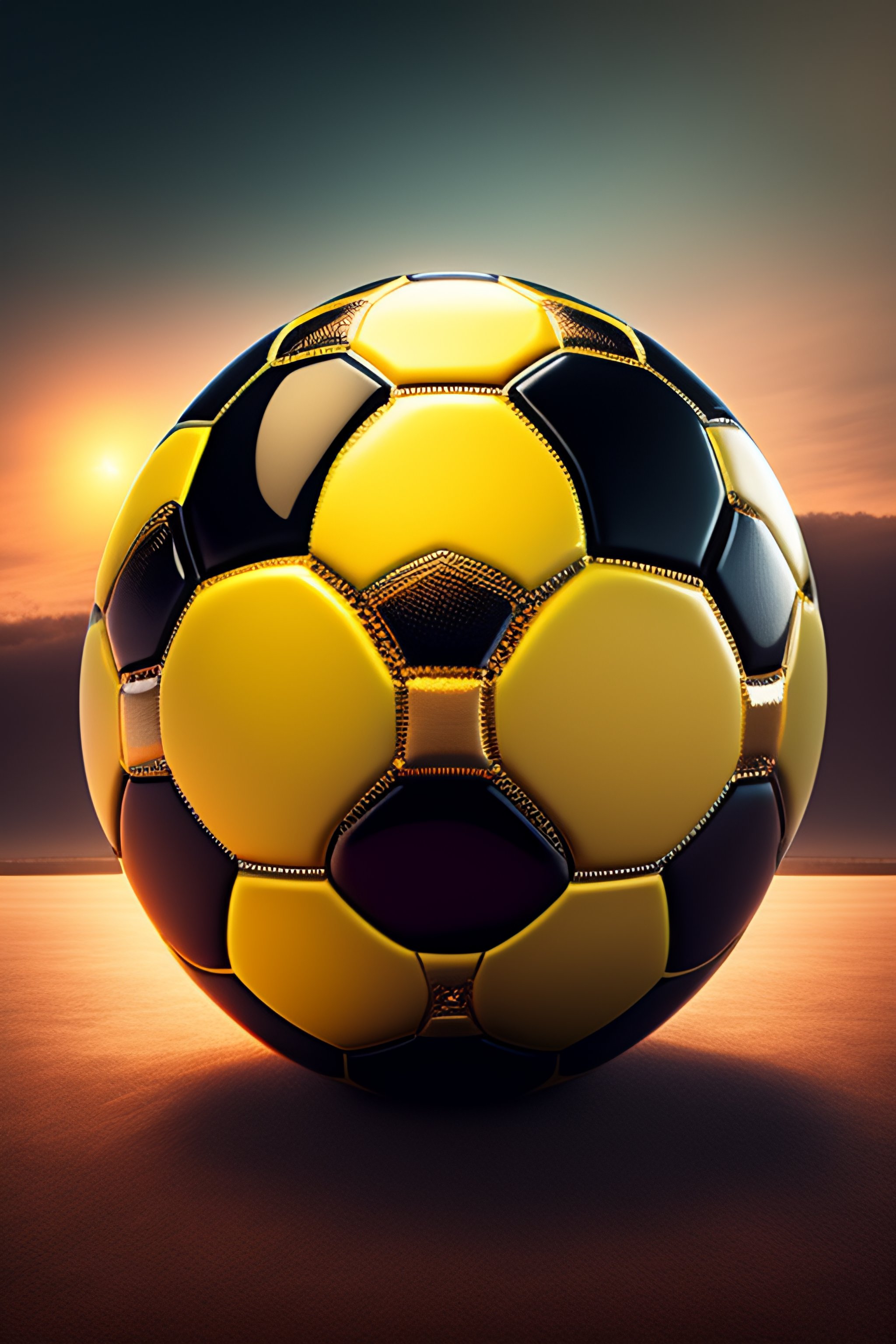 Lexica - Beautiful soccer ball