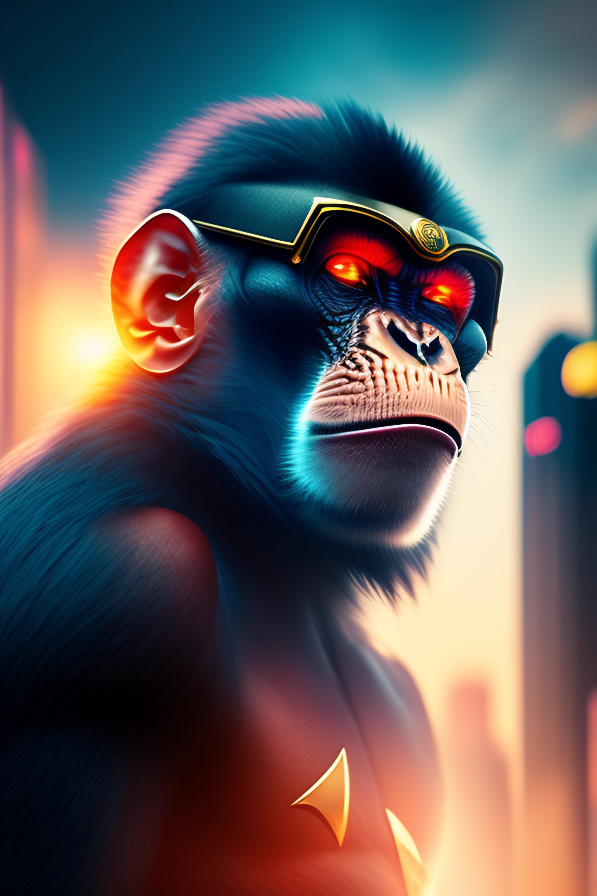 Lexica - Monkey super hero