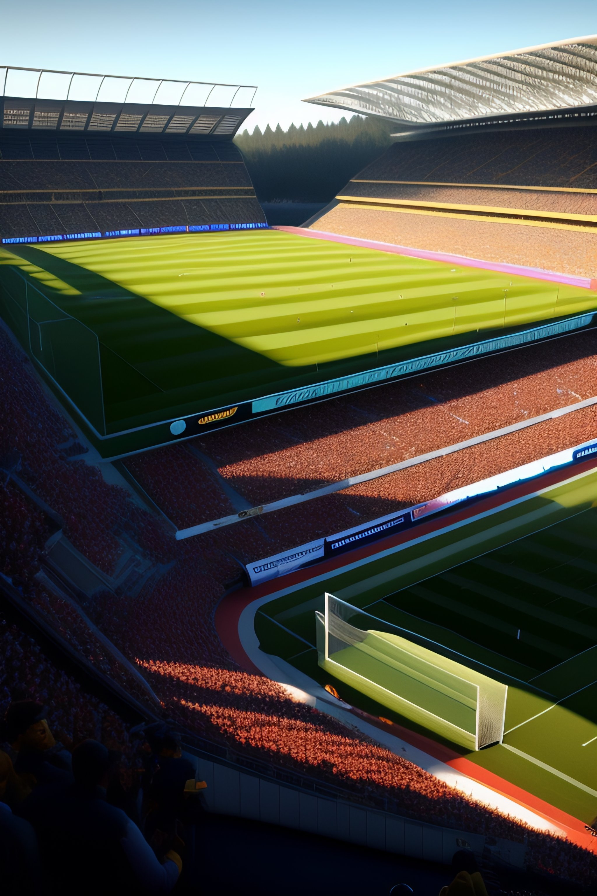 Lexica - 8k shot of c-ronaldo ina stadium