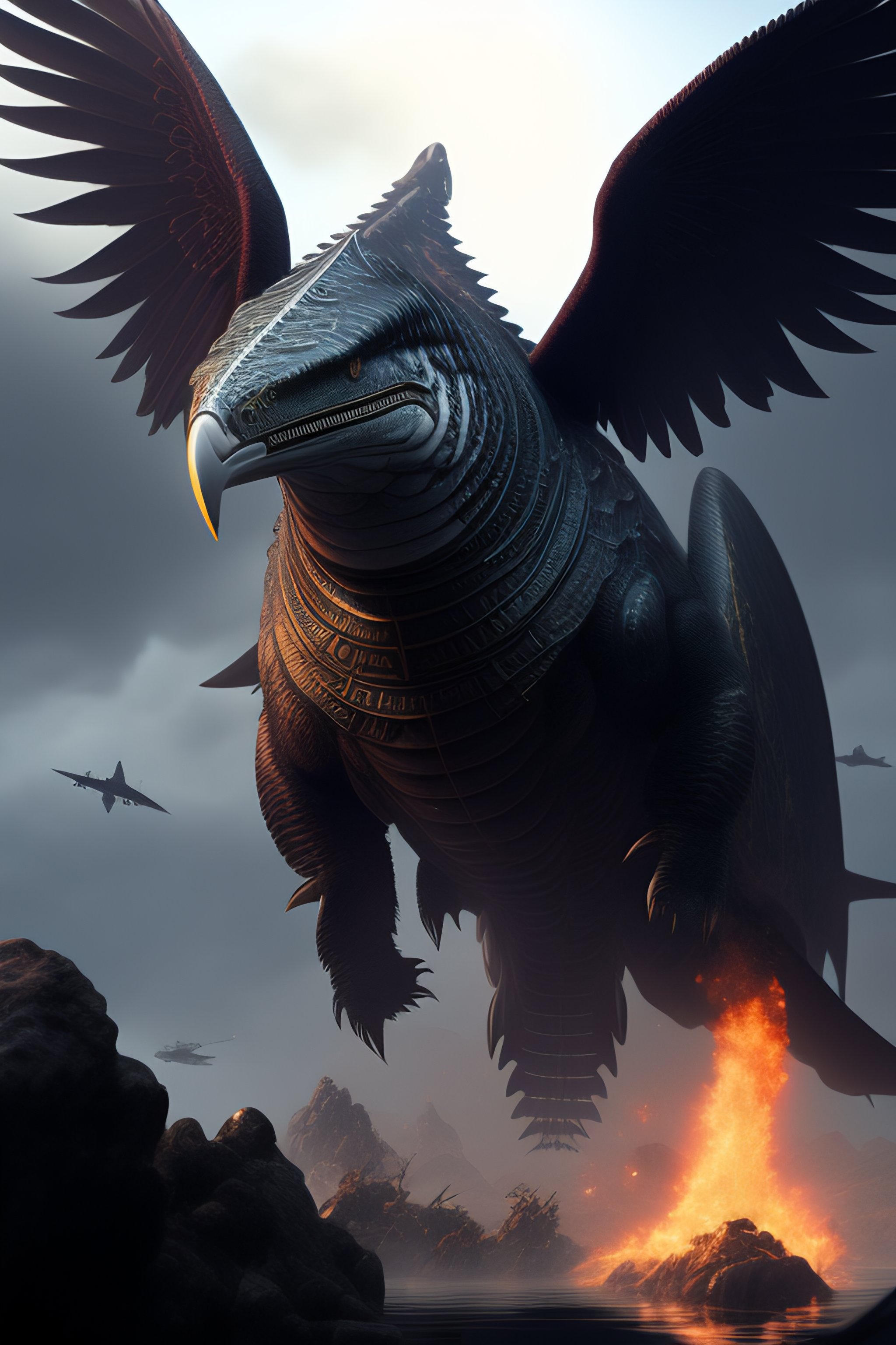 Lexica - Grey leviathan crow's call ruthless render