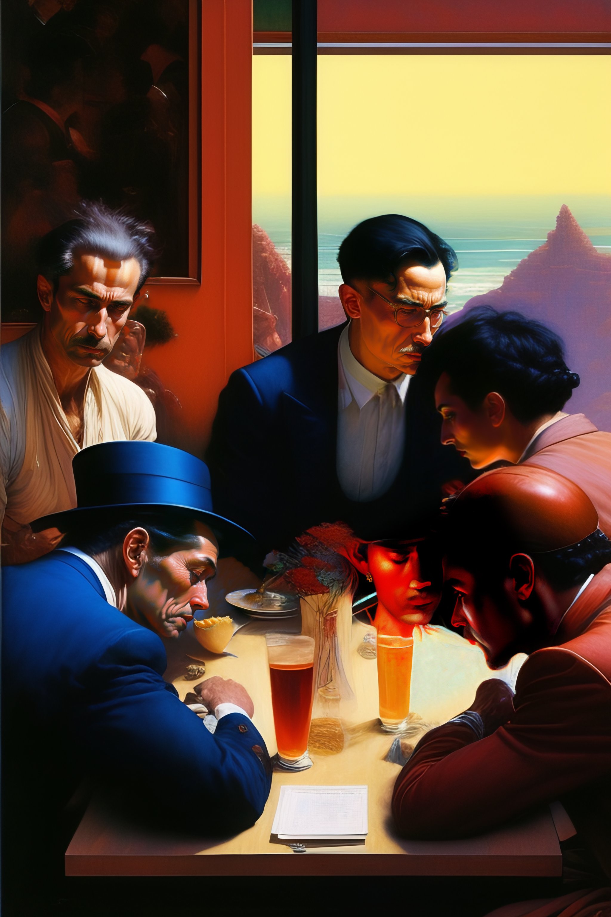 Lexica - Realistic detailed image of a renaissance scene in the style ...