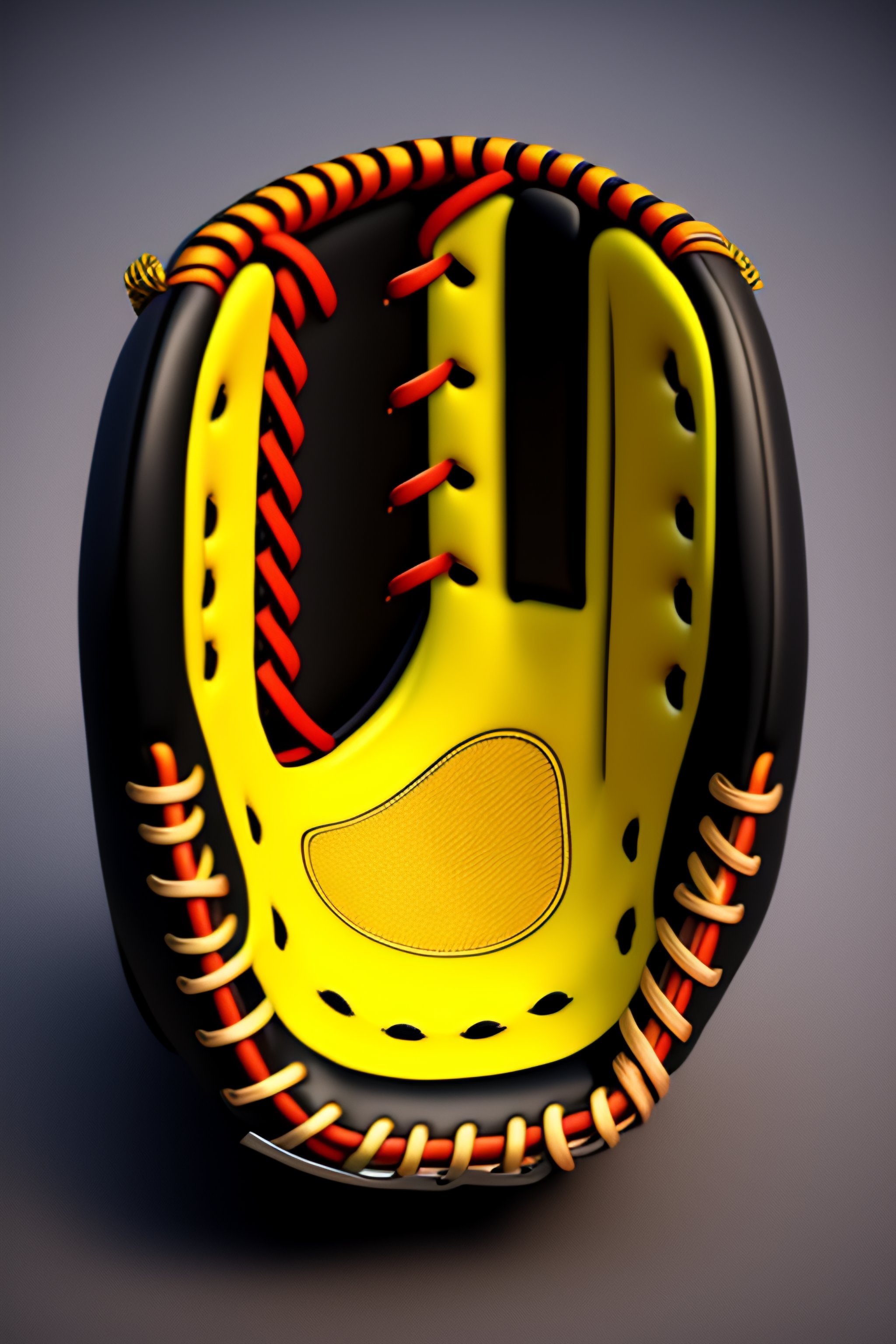 Lexica - Baseball glove, isometric, handpainted texture, asset in game ...