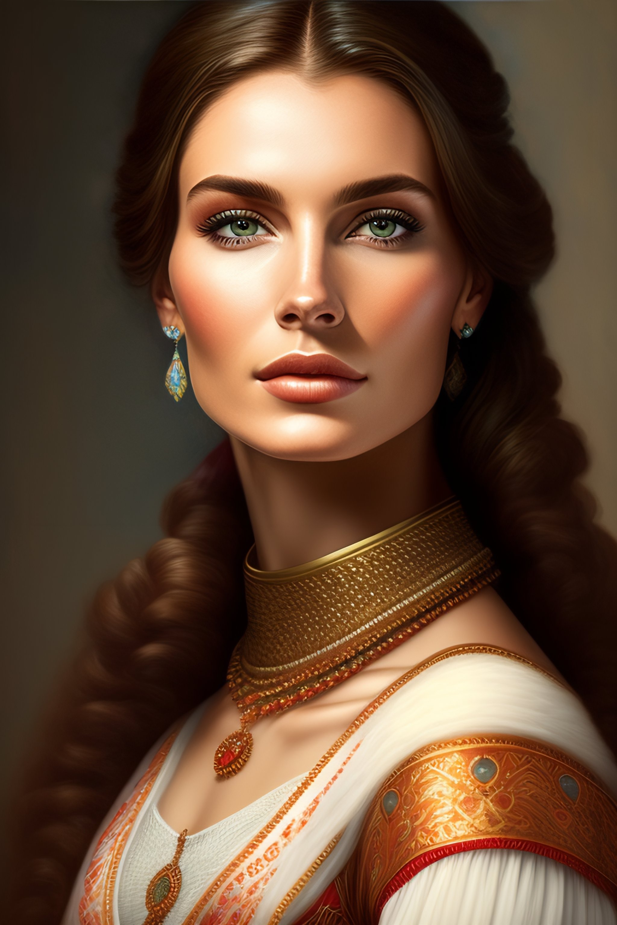 Lexica - Portrait of an Russian beautiful woman, extremely detailed