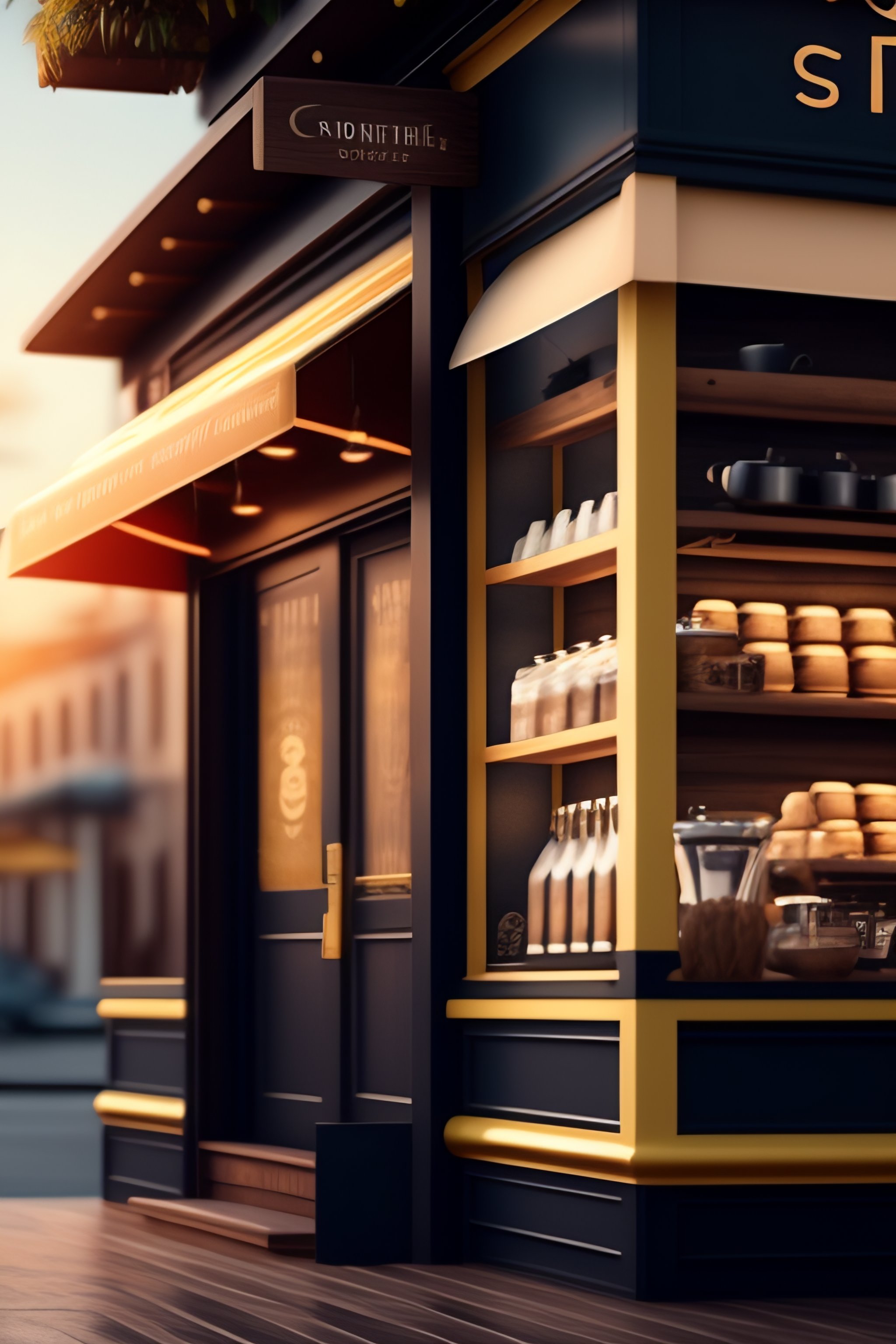 Bakery Shop Front Design