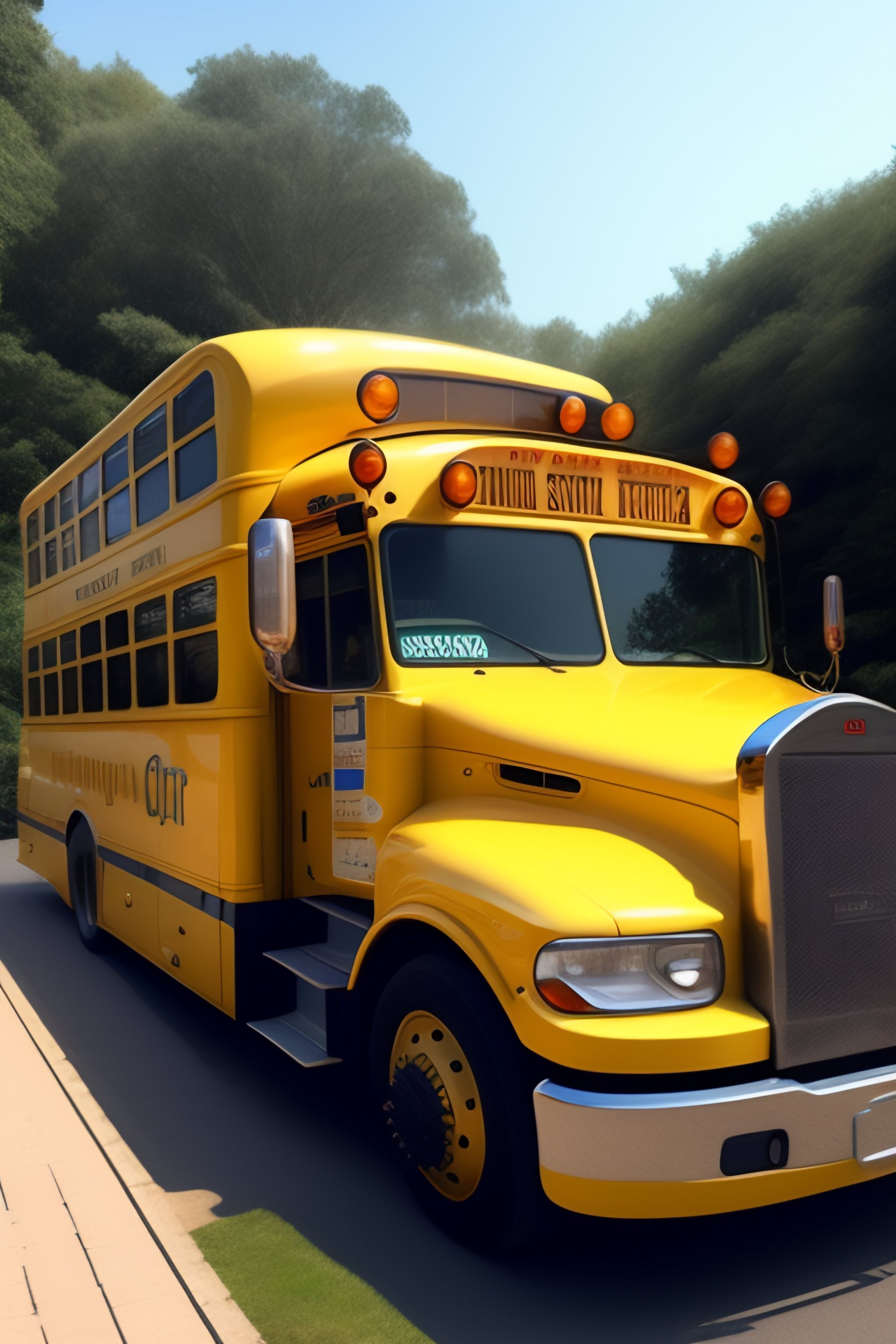 Lexica - Picture of Roy nowak with school bus