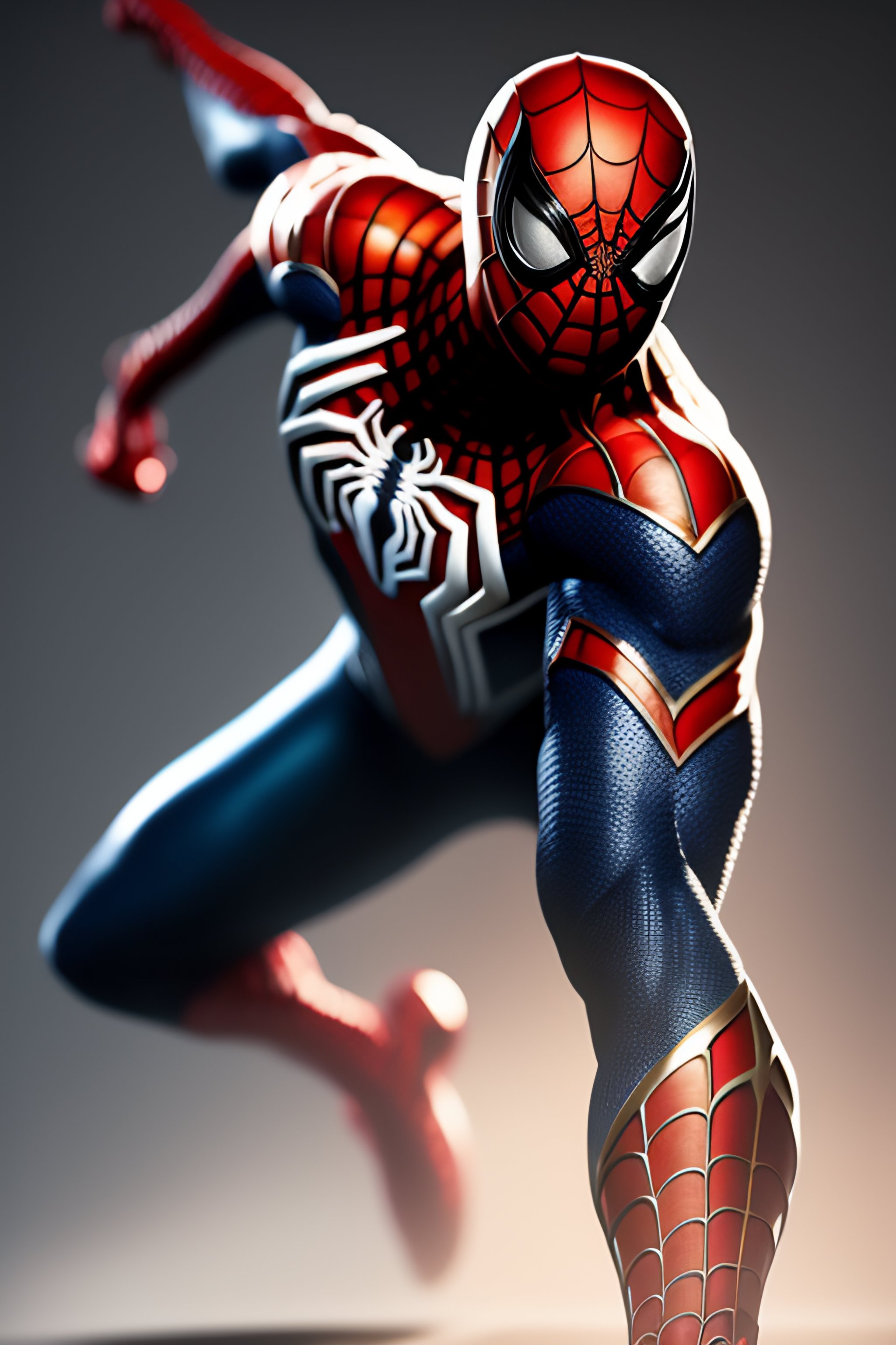Lexica - Spider man art, highly detailed, complete body composition ...