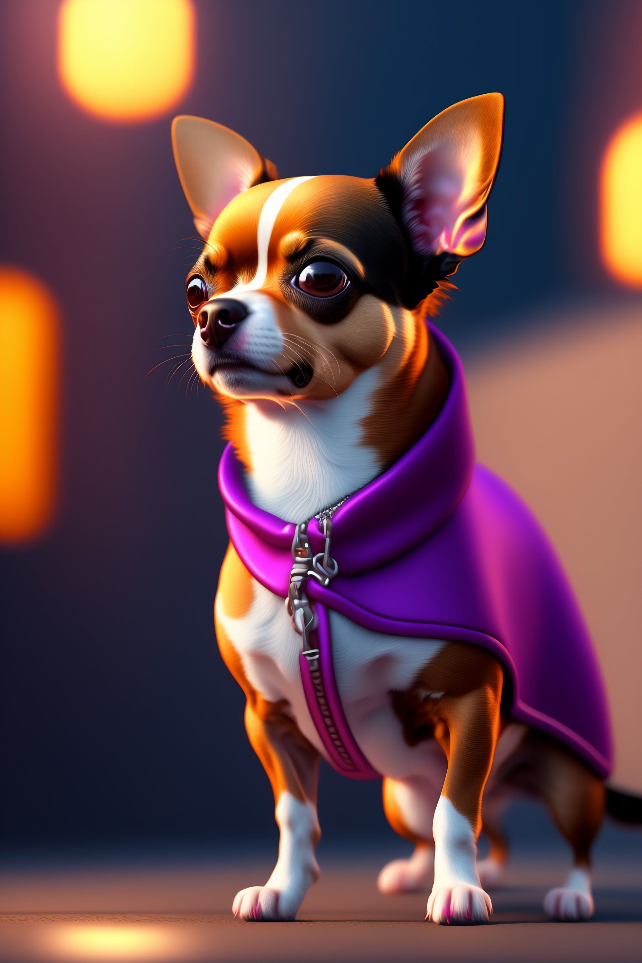 Lexica - A godling chihuahua living in an extradimensional reality, in ...