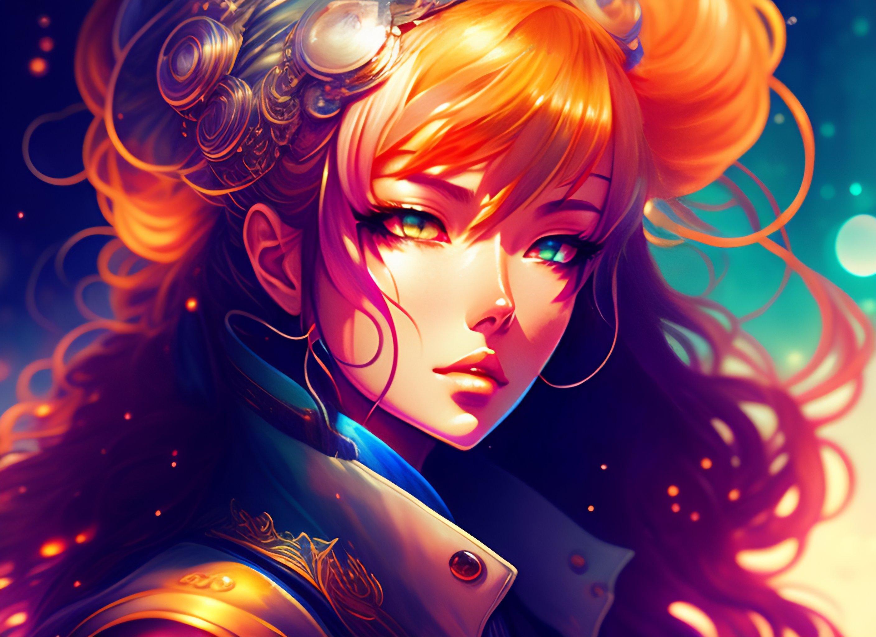 Lexica - Dreamy mixed media artwork, hyperwave cover art, anime ...