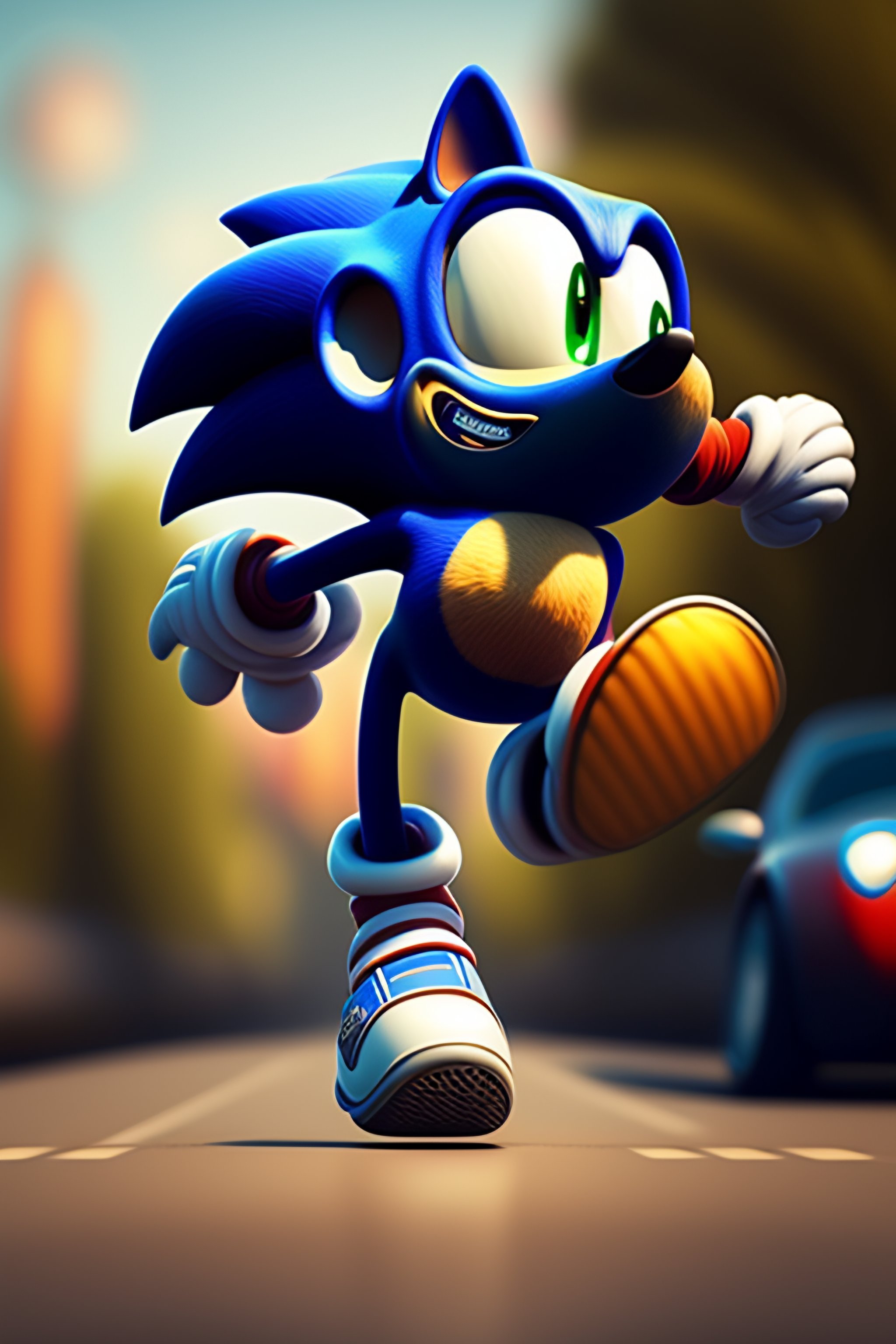 Lexica - Sonic running