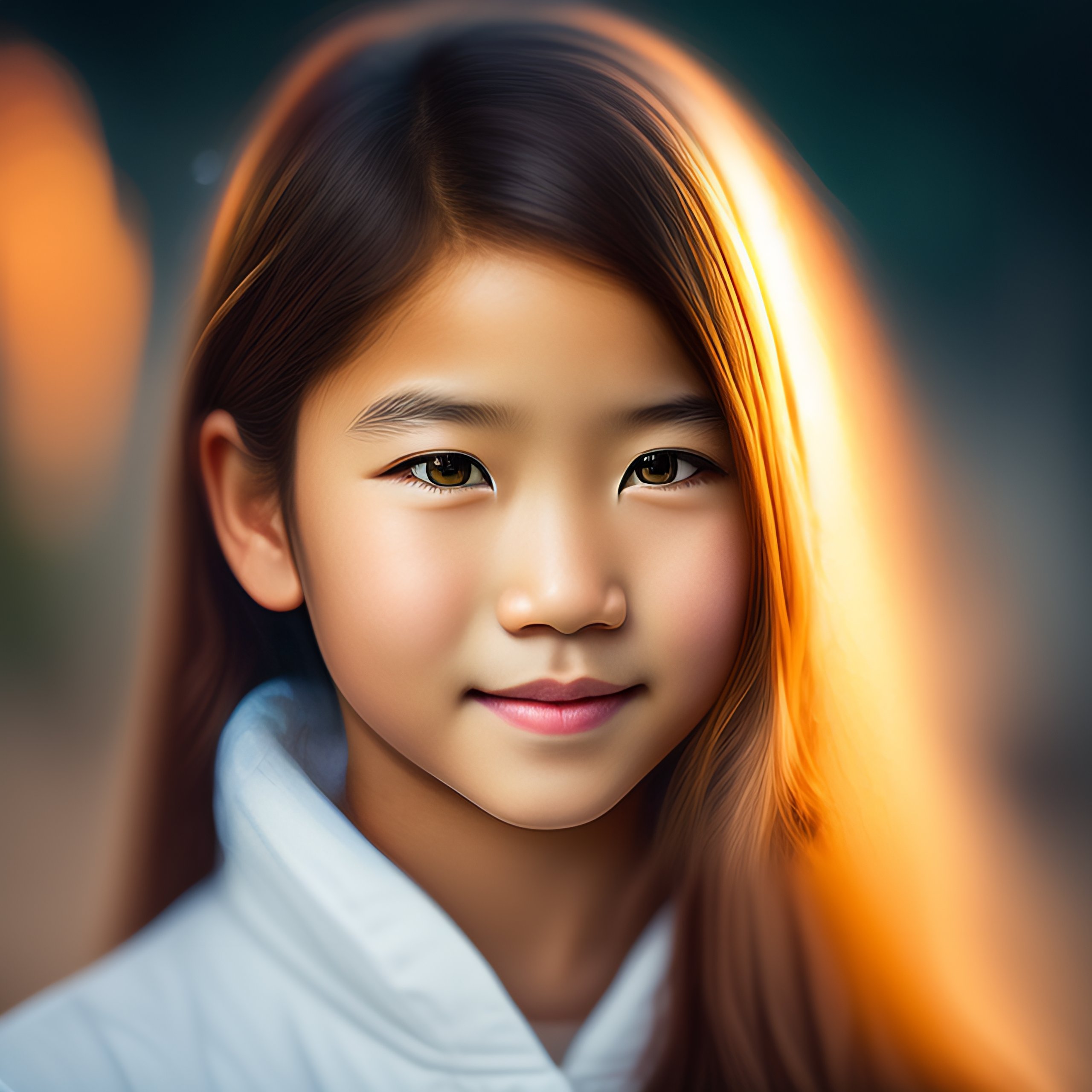 Lexica - Girl avatar,portrait light color