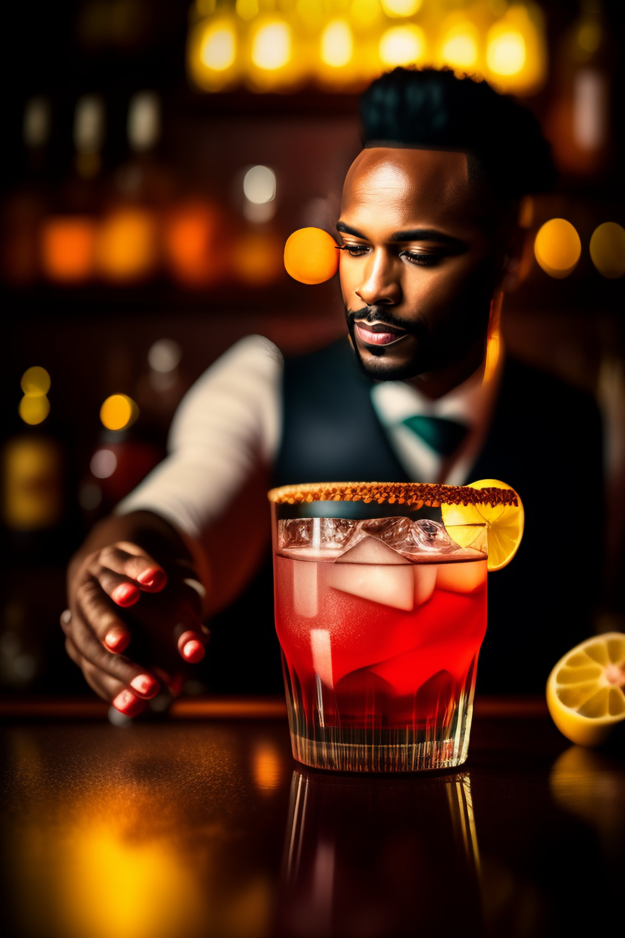 Lexica - Dark mixologists creating Cocktails mixology in circus horror