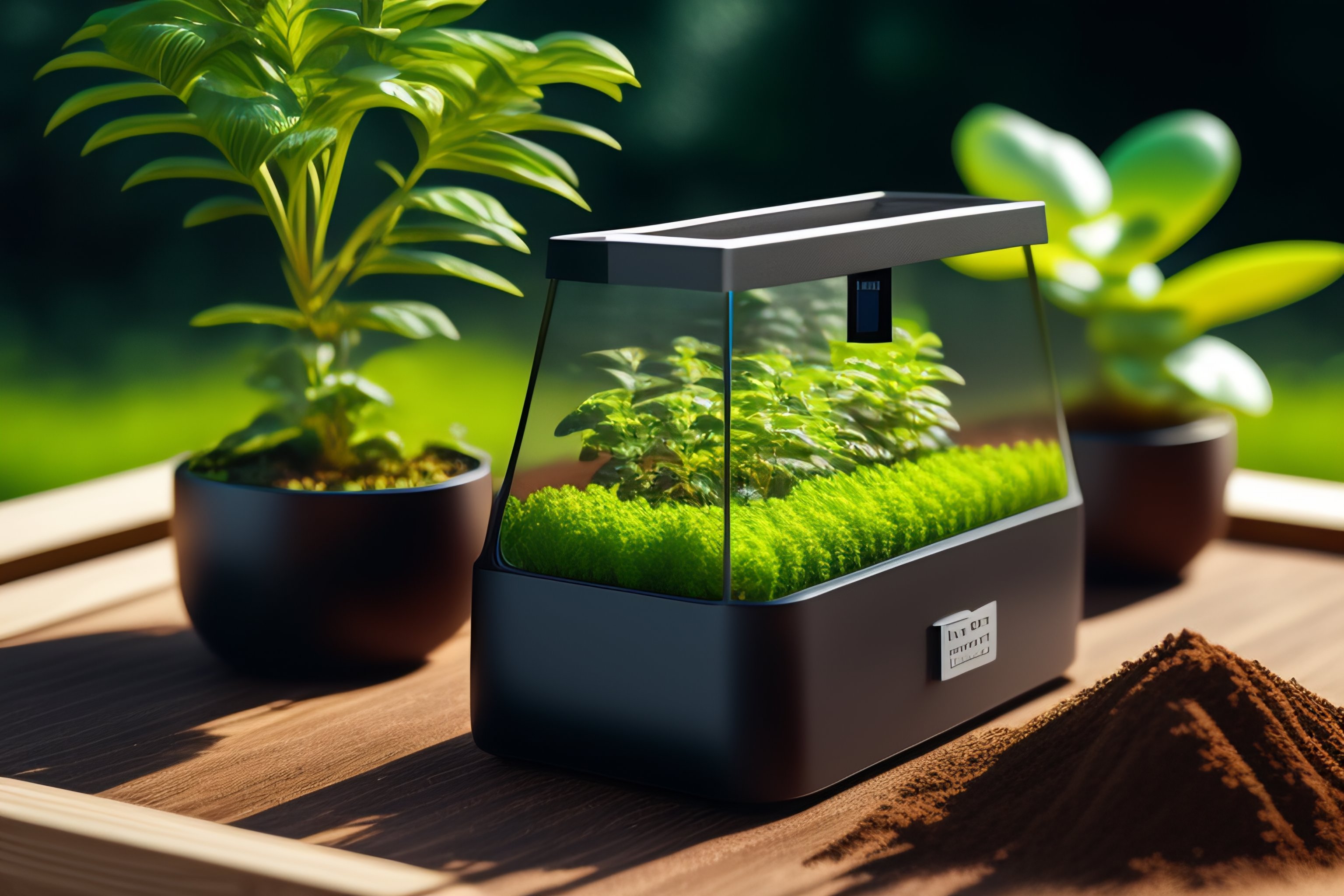 Lexica - Images of smart planter or planter boxes with plants and ...
