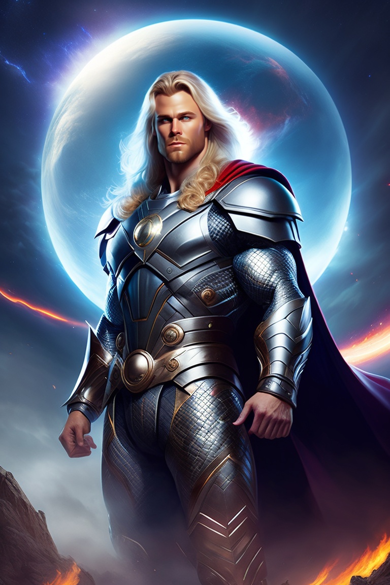 Lexica - Thor, on the planet Vormir.