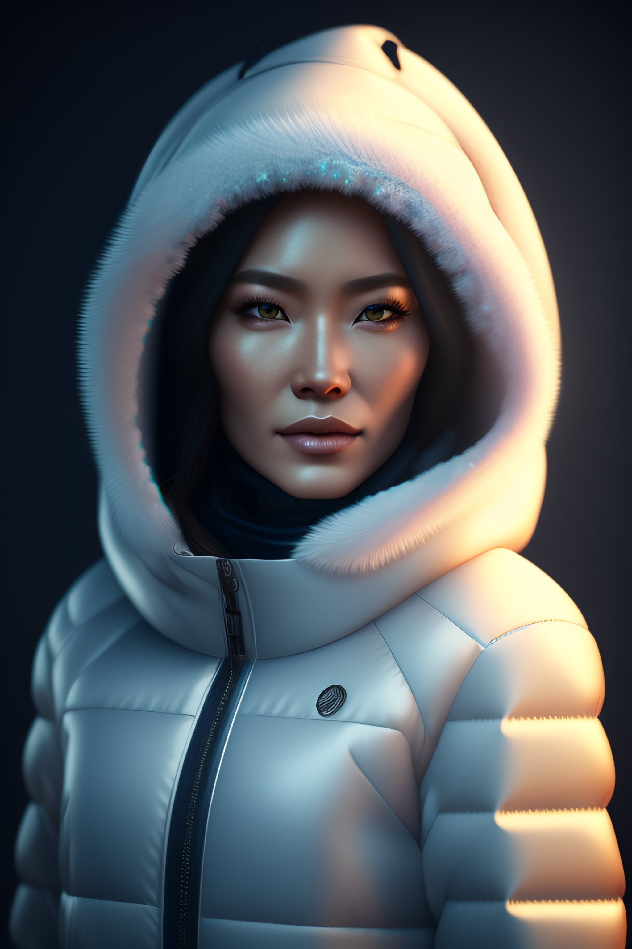 Lexica - High resolution image of an Inuit woman in clothing, extremely detailed, full length ...