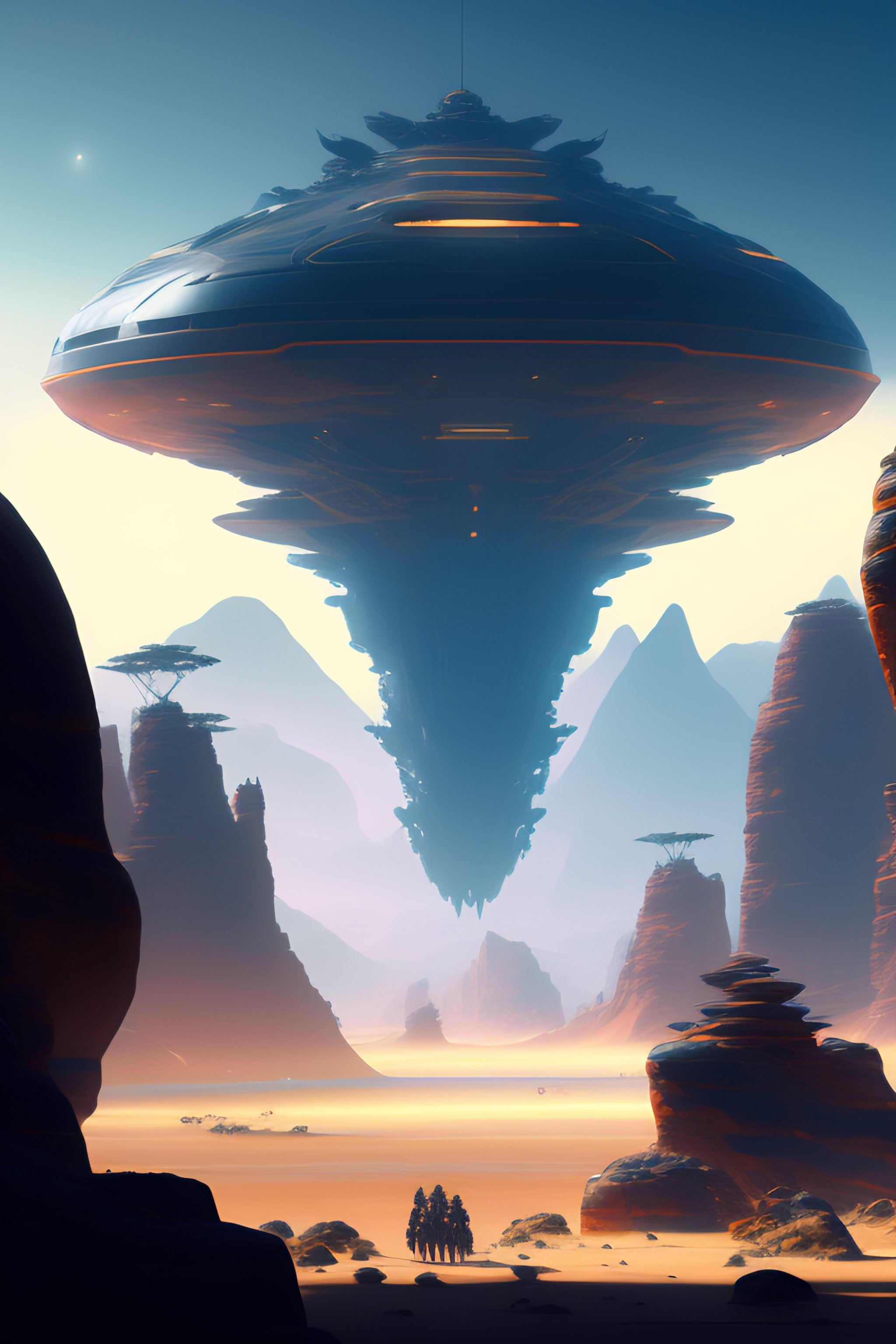 Lexica - Abstract fifth element style, dark spacescape, futuristic ...