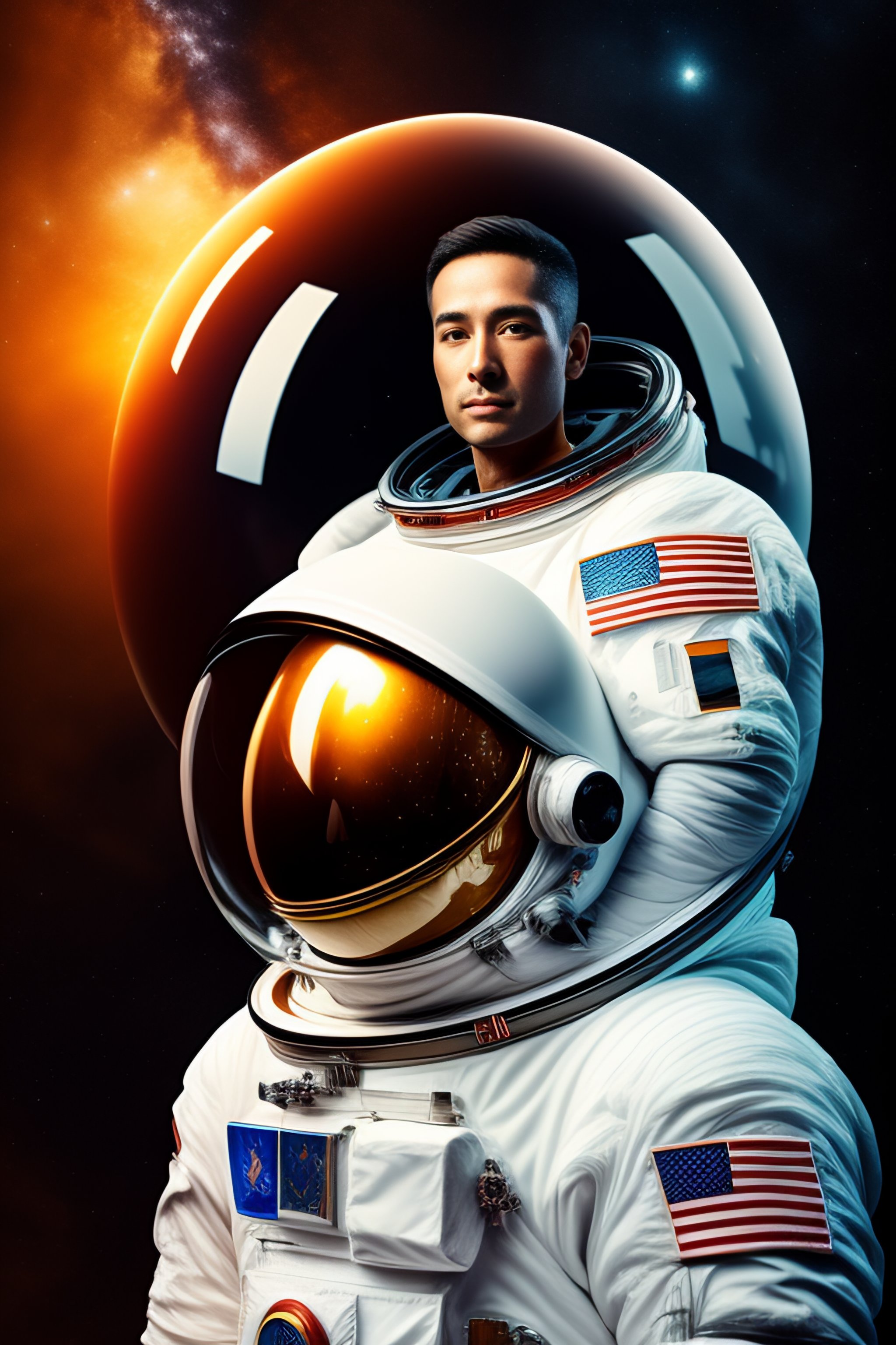 Lexica - Portrait if spaceman