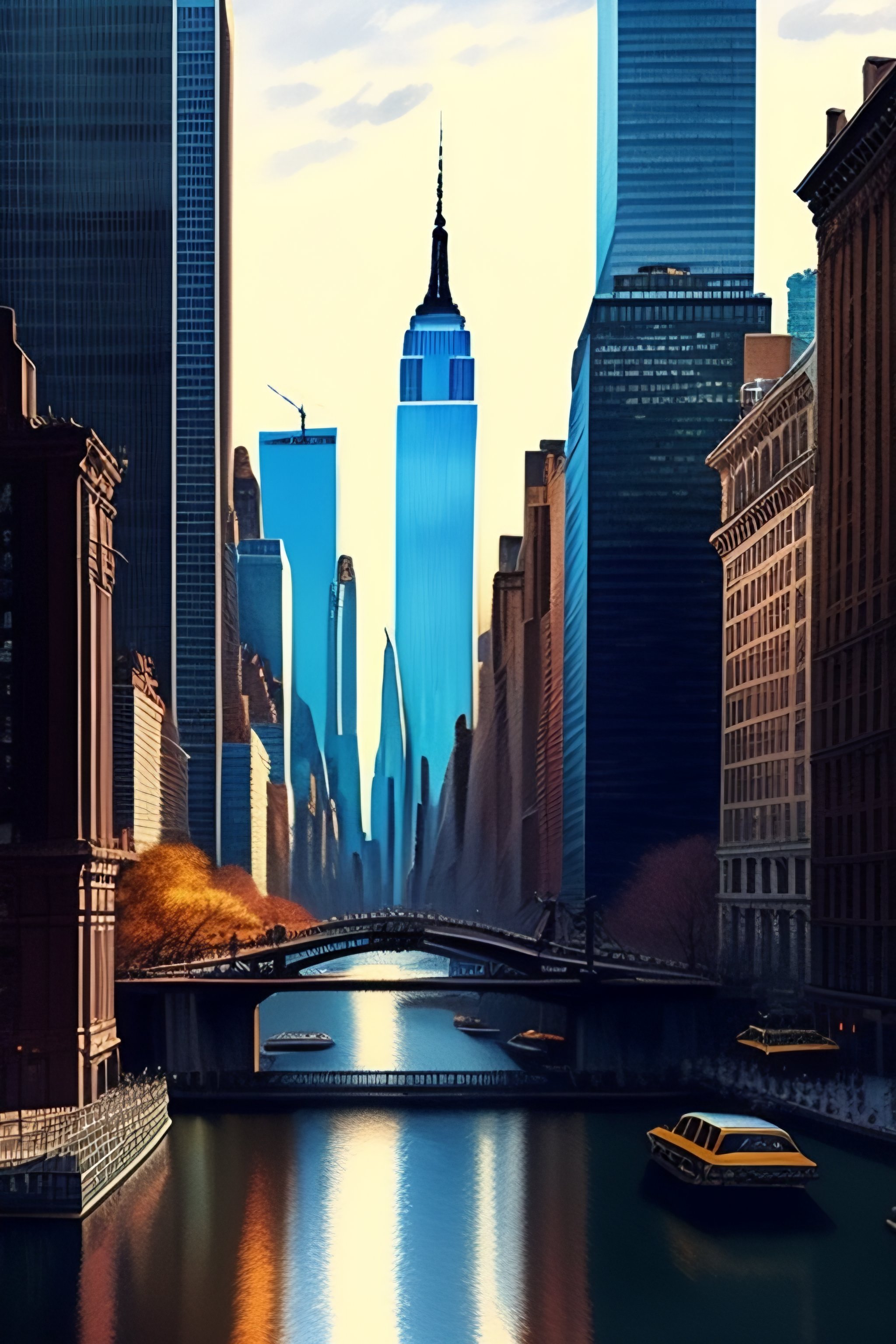 Lexica - New York City in the style of a Leonardo da Vinci sketch