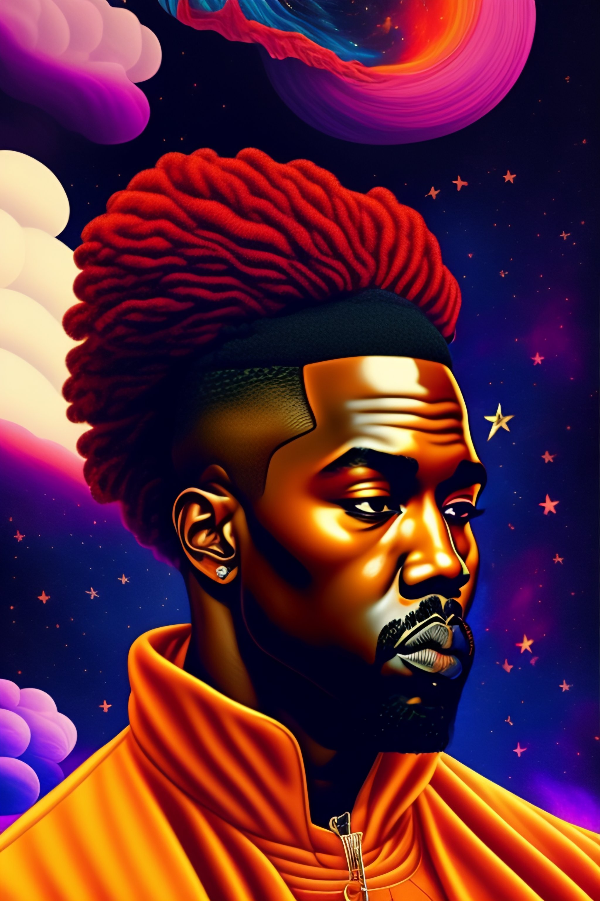 Lexica - Kanye West for 2024 presidential campaign in the style of 90's ...