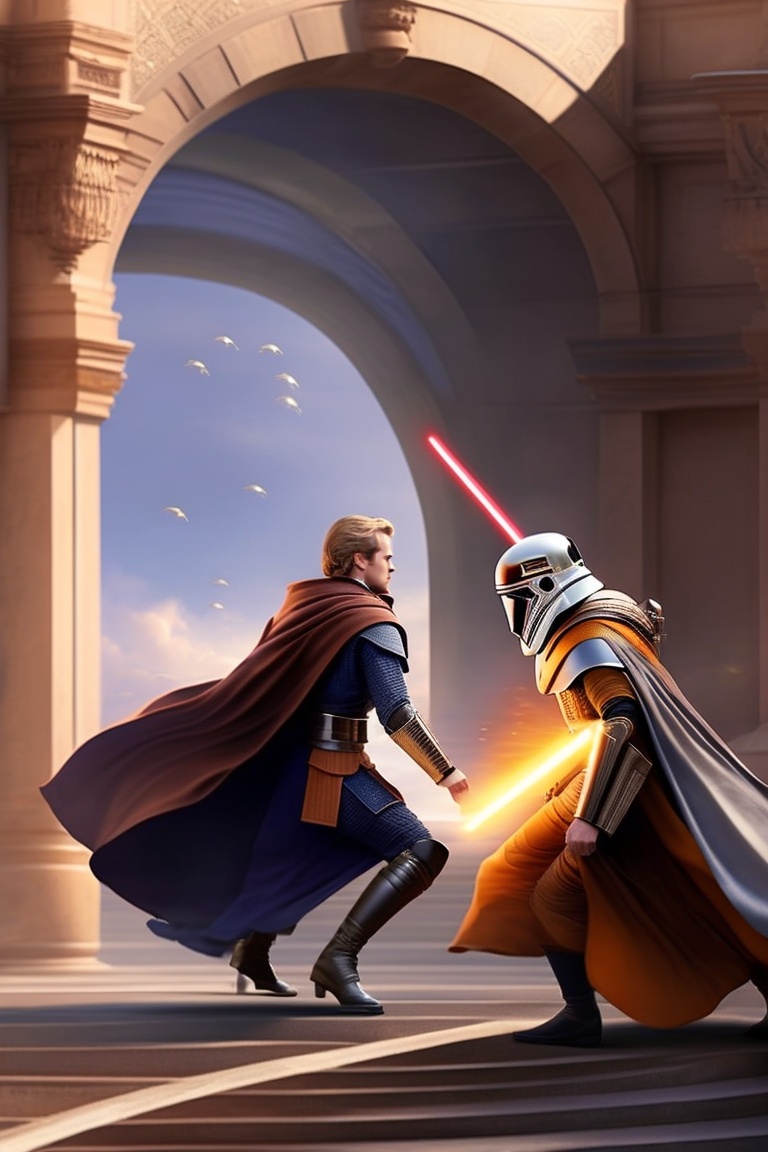 Lexica I Would Like An Image Of The Characters From The Star Wars