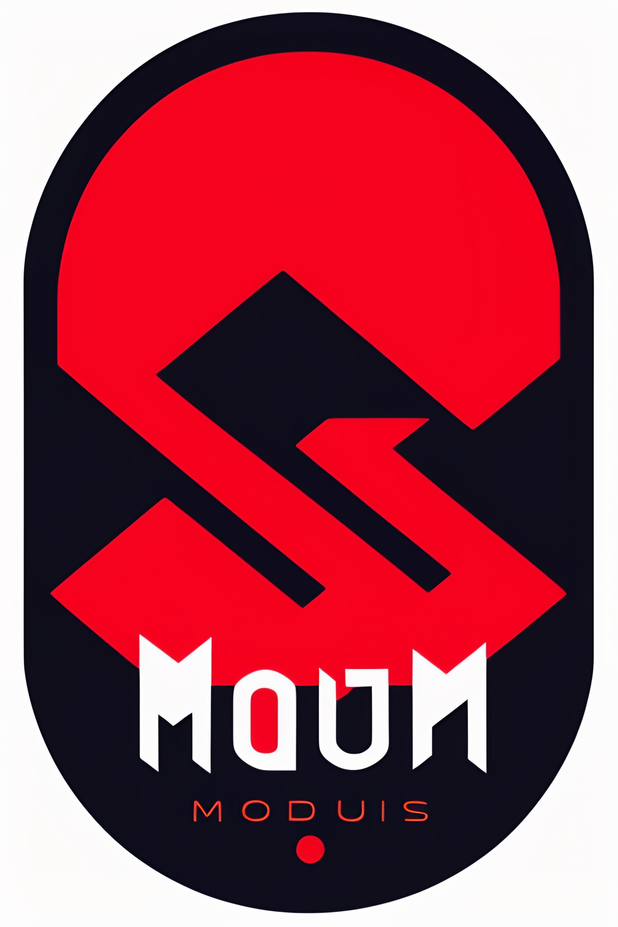 Lexica - Logo for a blockchain company named Modulus. Logo be red in ...