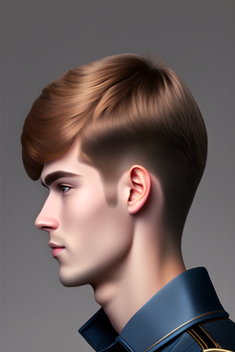 Lexica - 18 year old australian man, short hair, straight.