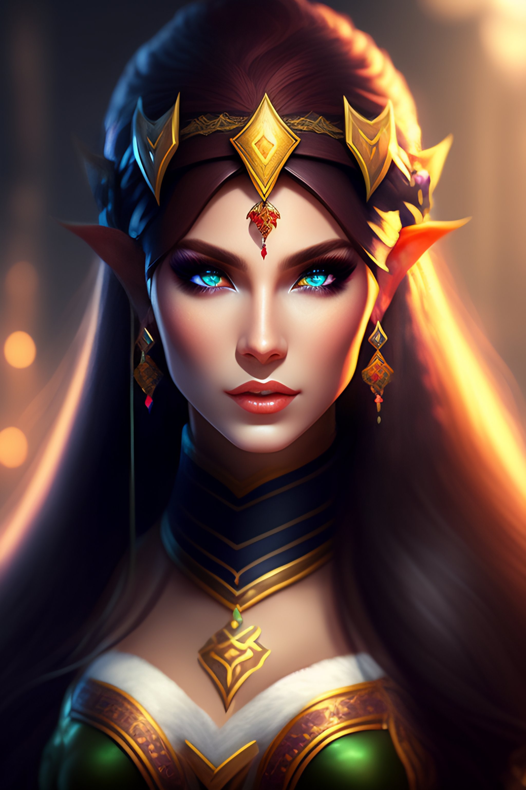 Lexica - Elf, dota 2, female