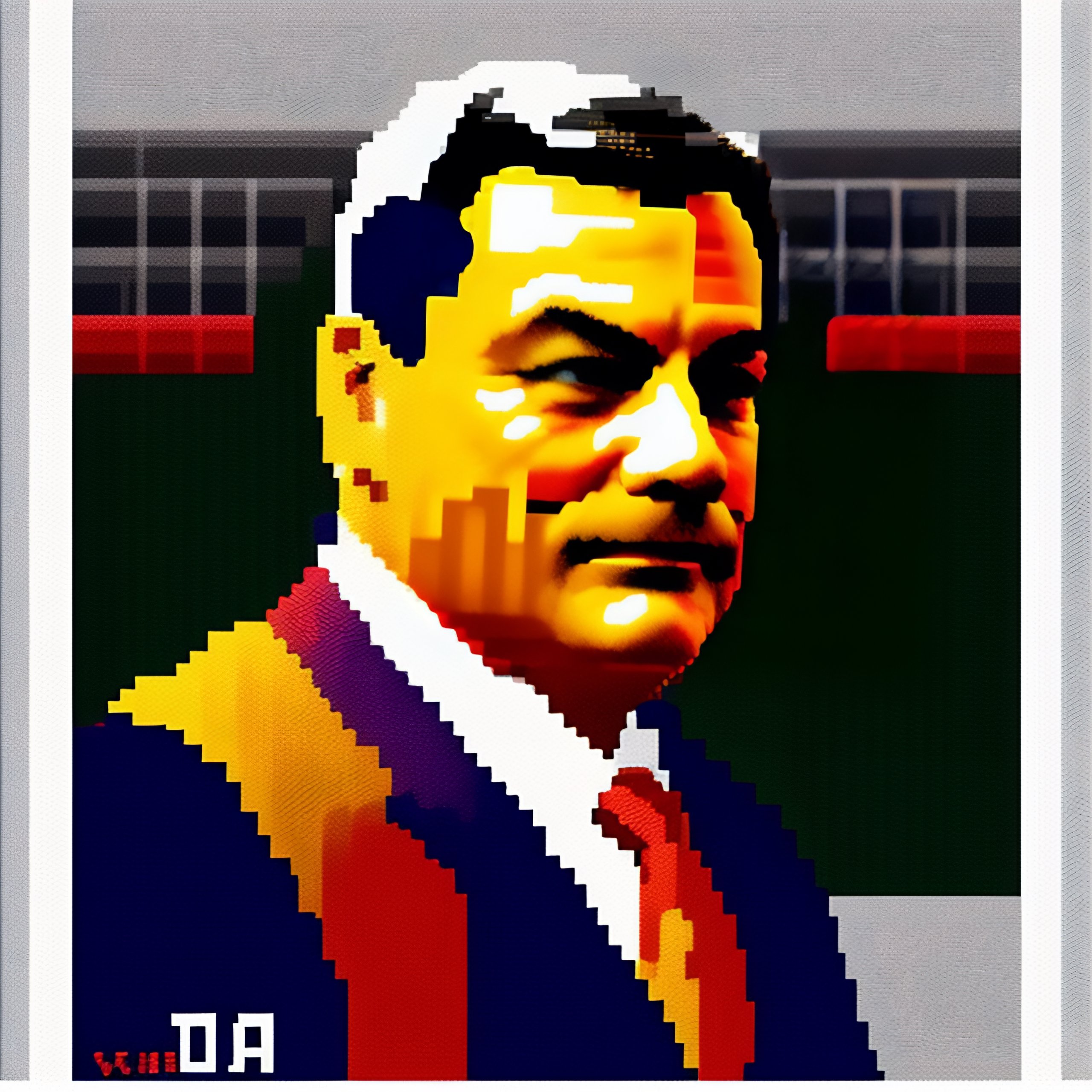 Lexica - Pixel art of viktor orbán