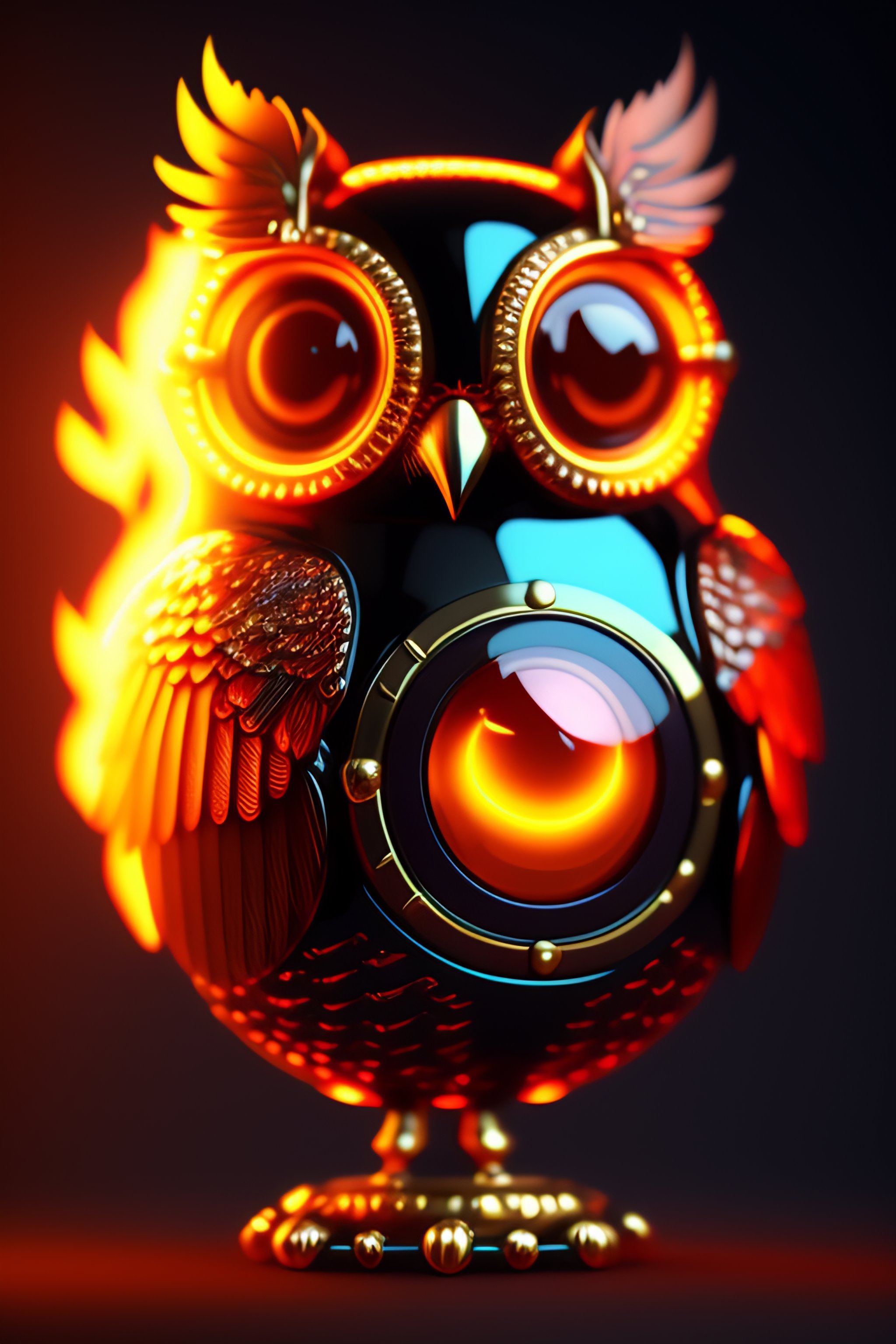 Lexica - A cute adorable portrait of a shiny steampunk clockwork baby ...