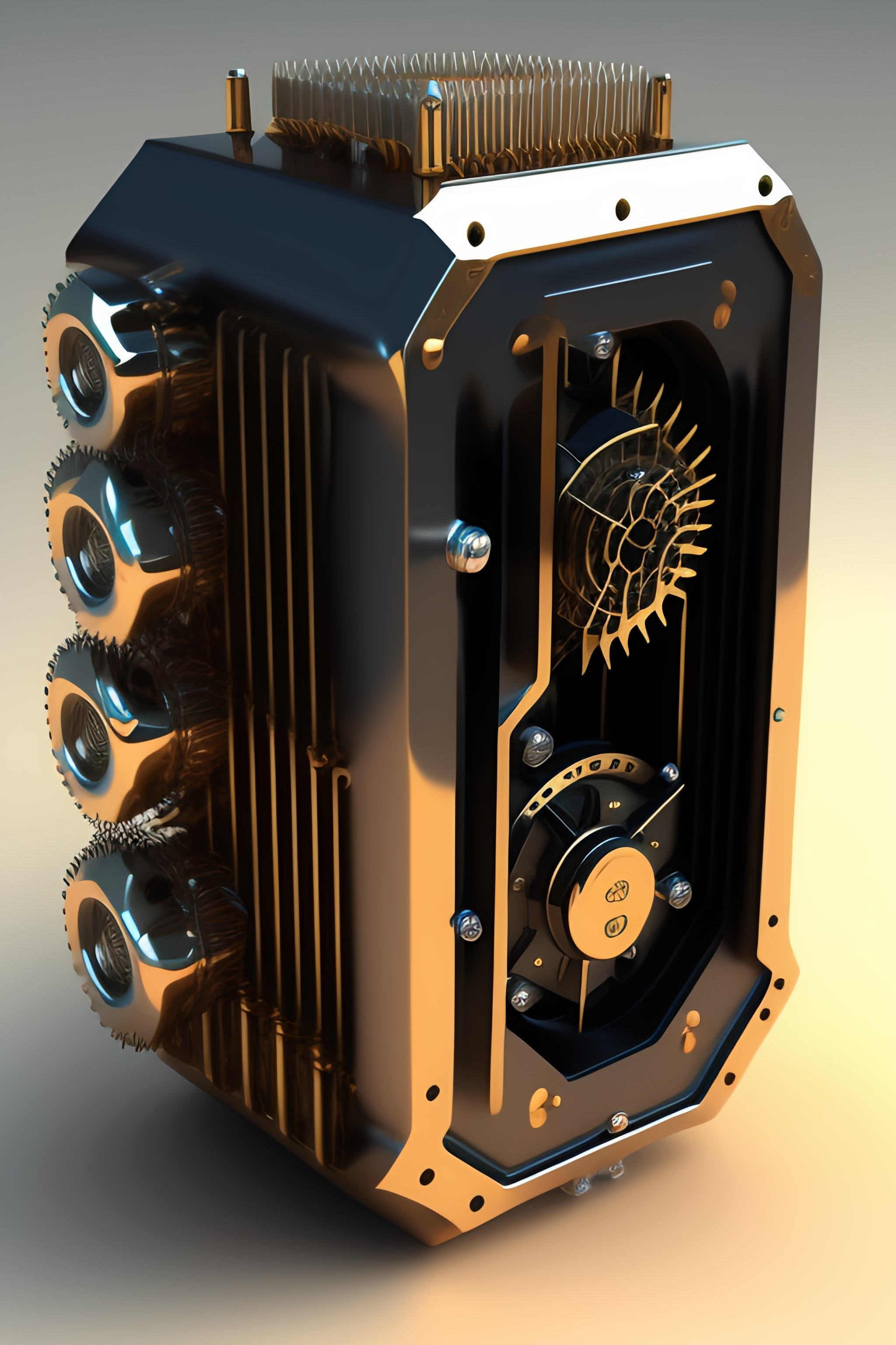 Lexica - A mechanical art generator cad gear modern design engineering artstation mechanism