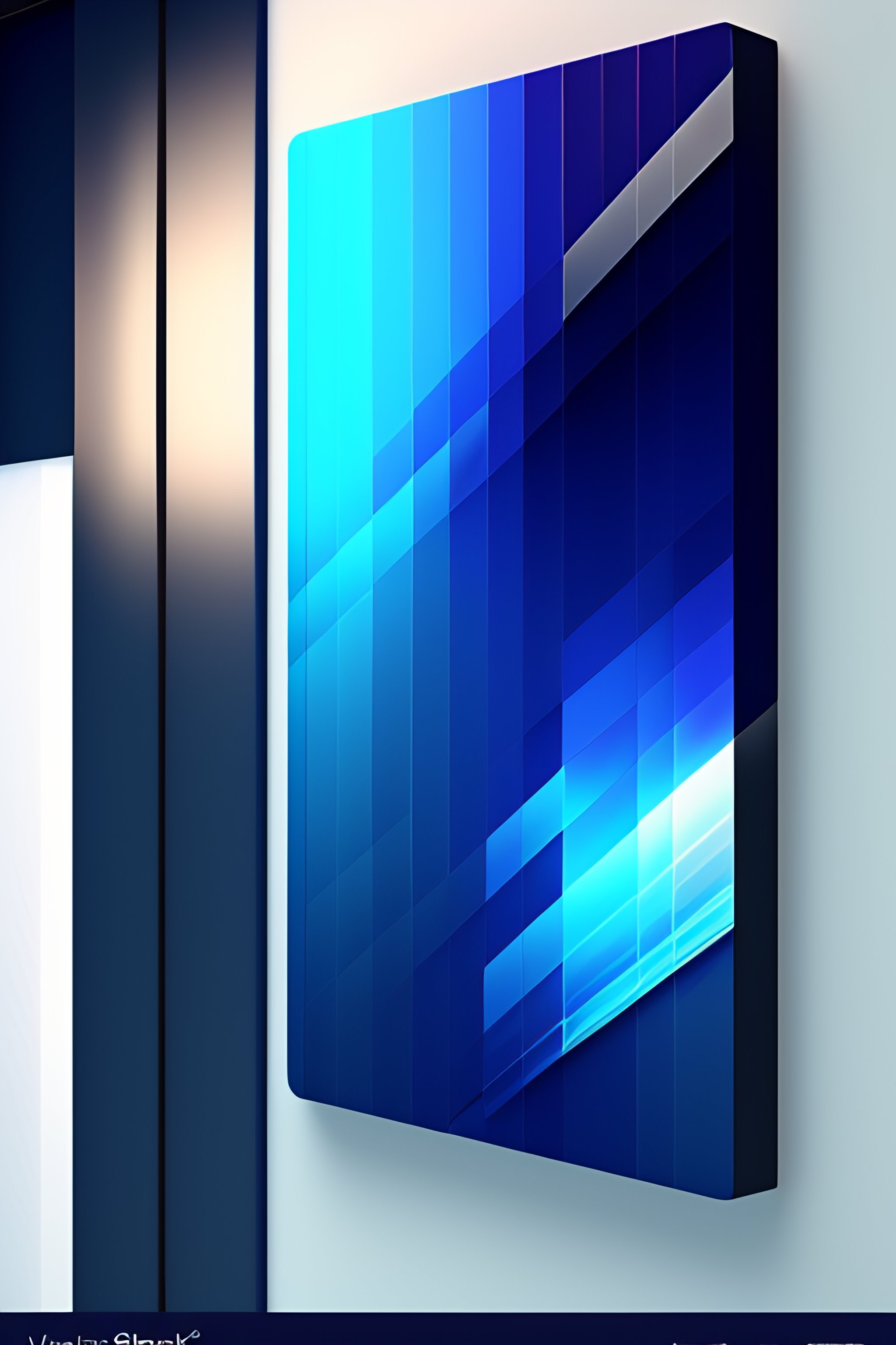 Lexica - Dark blue, black, interface, digital, tape