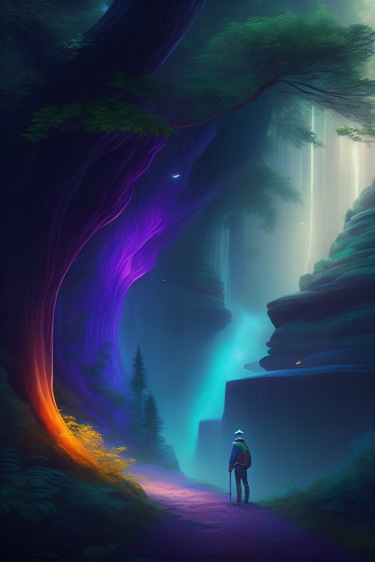 Lexica - One day, while exploring the ancient forests, they stumbled ...